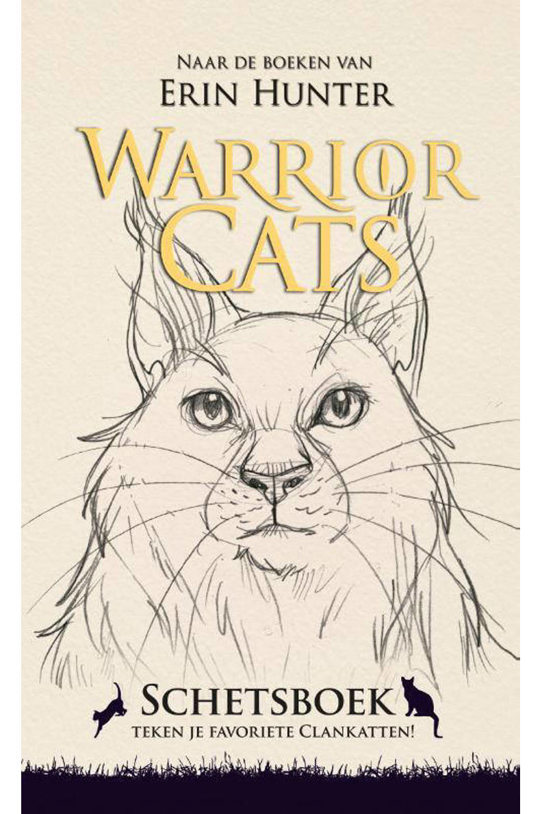 Frieda van Raevels Warrior cats schetsboek | wehkamp
