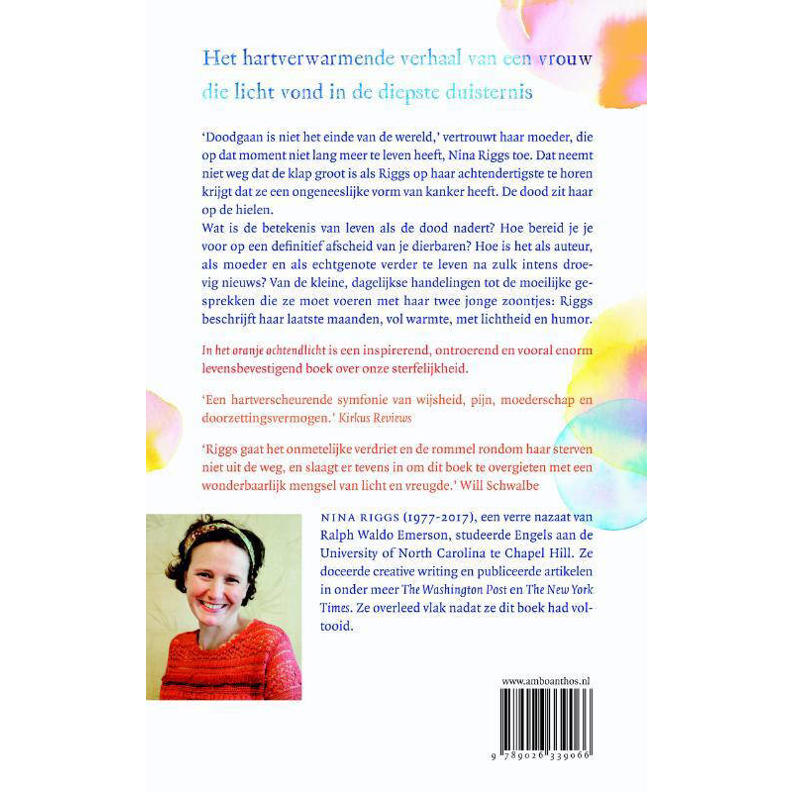 Nina Riggs In het oranje ochtendlicht | wehkamp