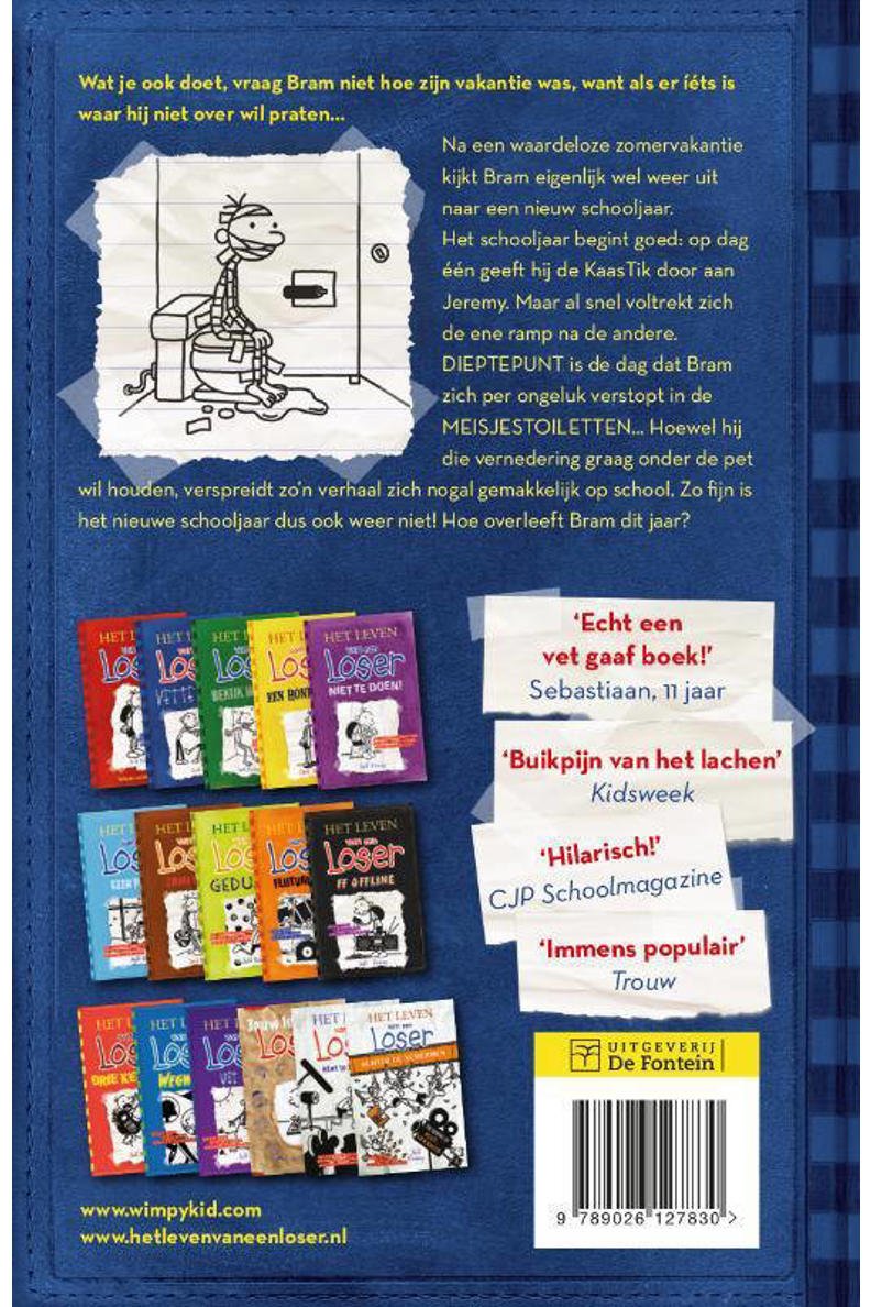 Jeff Kinney Het leven van een Loser: Vette pech! | wehkamp Jeff Kinney Het leven van een Loser: Vette pech! | wehkamp