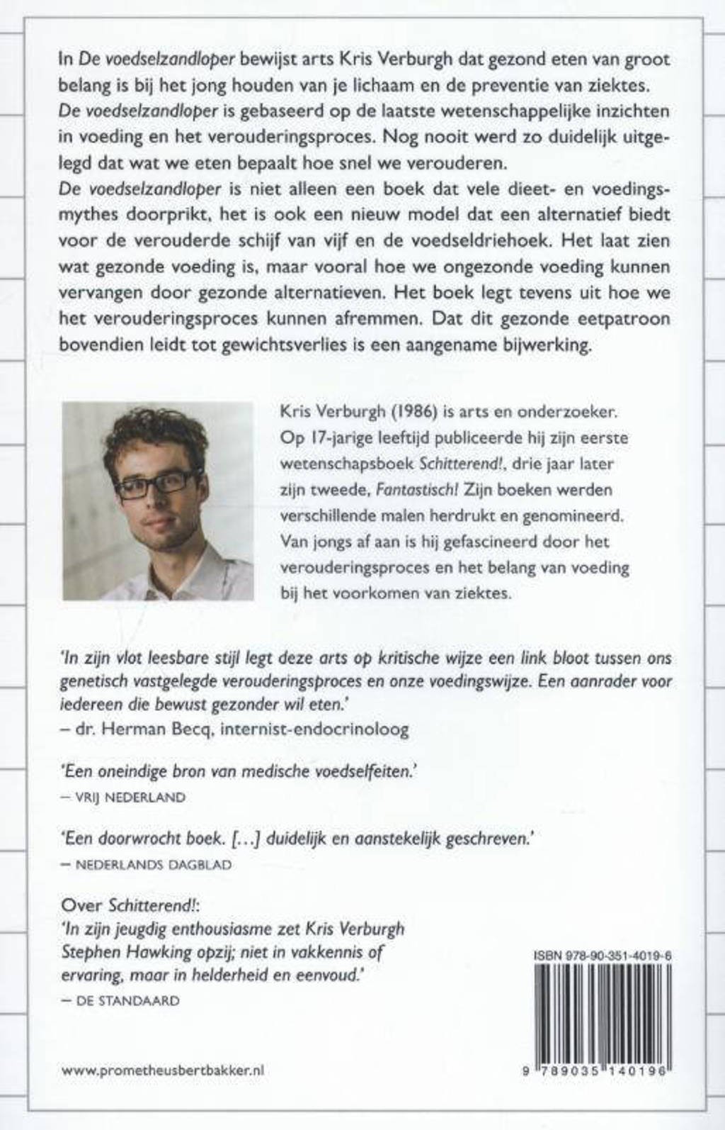 Kris Verburgh De voedselzandloper | wehkamp