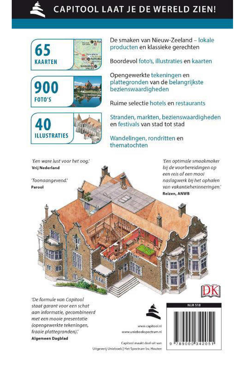 Capitool Capitool reisgidsen: Nieuw Zeeland | wehkamp
