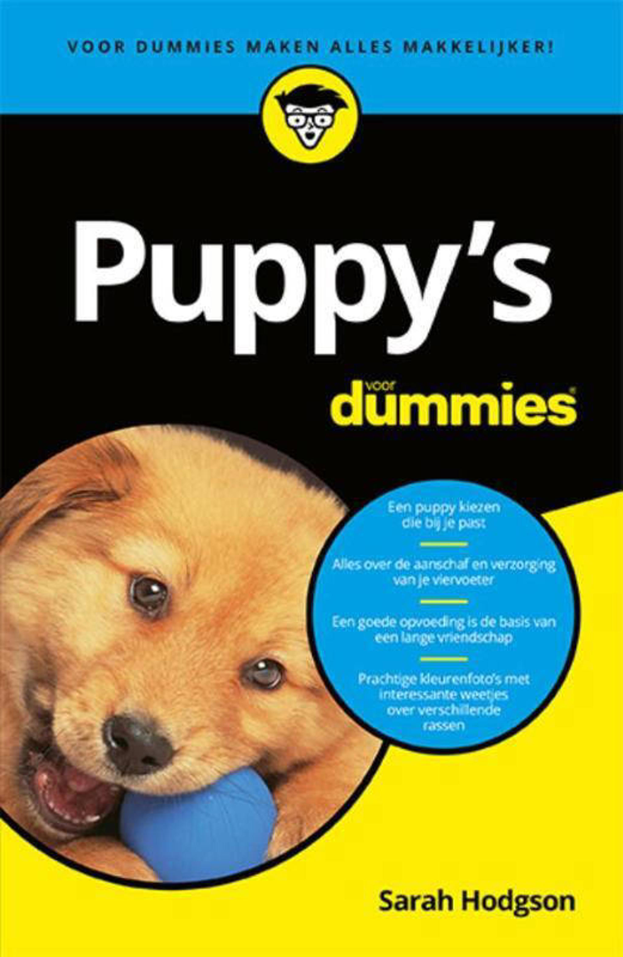 Sarah Hodgson Voor Dummies: Puppy's voor Dummies | wehkamp