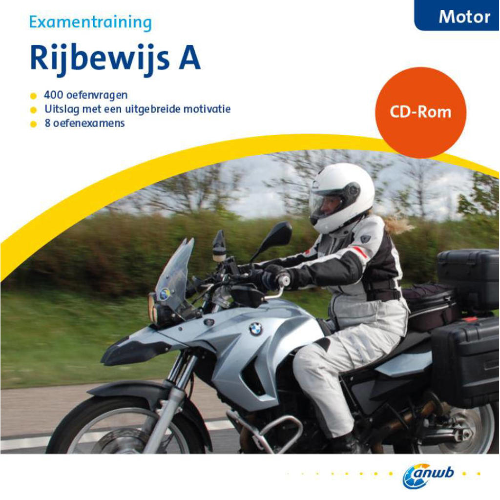 ANWB rijopleiding: Theorieboek Rijbewijs A - motor | wehkamp