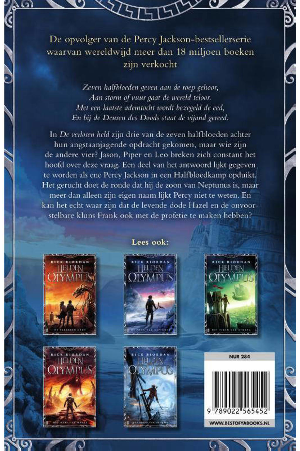 Rick Riordan Helden van Olympus: De zoon van Neptunus | wehkamp