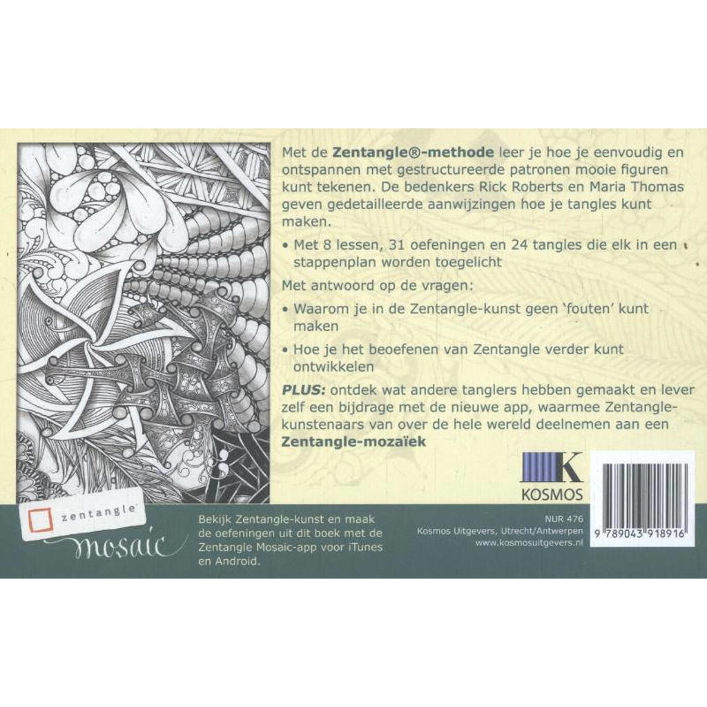 Rick Roberts en Maria Thomas Zentangle - De praktijk 1 | wehkamp