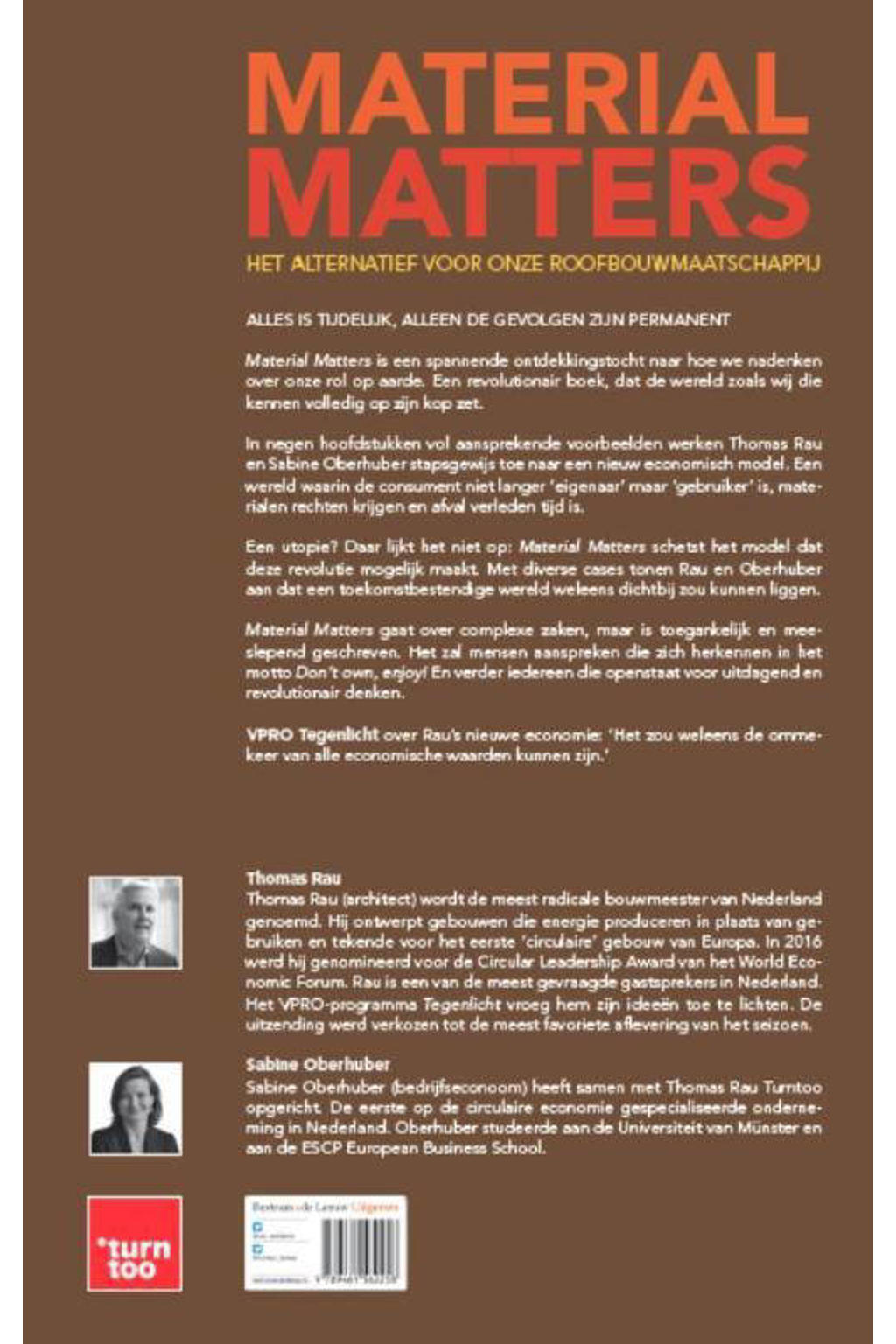 Thomas Rau en Sabine Oberhuber Material matters | wehkamp