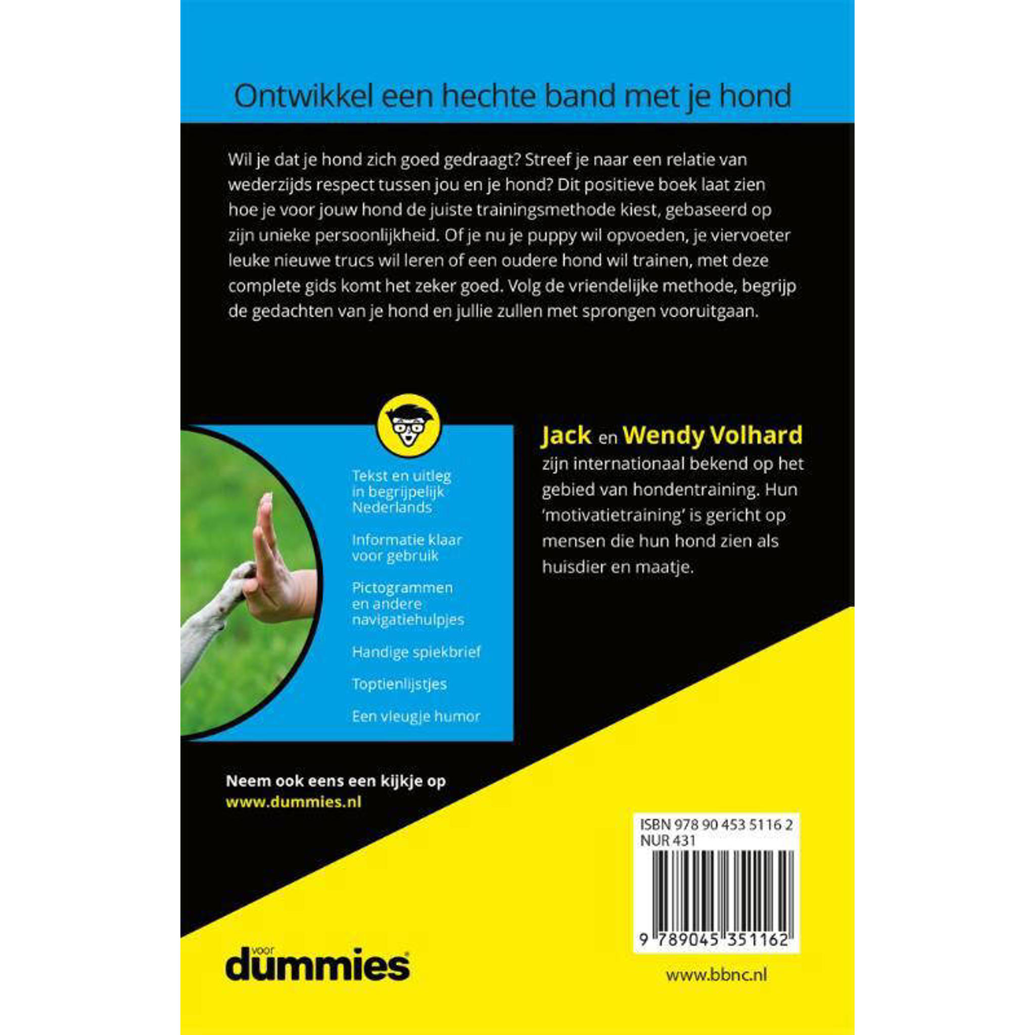 Jack Volhard en Wendy Volhard Voor Dummies: Honden opvoeden en trainen ...