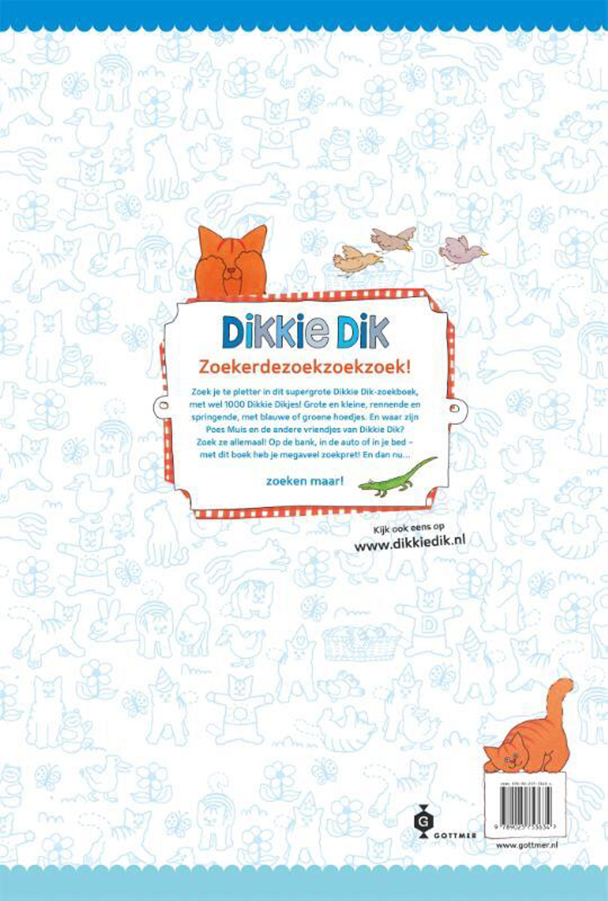 Jet Boeke Dikkie Dik: Reuzenzoekboek | wehkamp