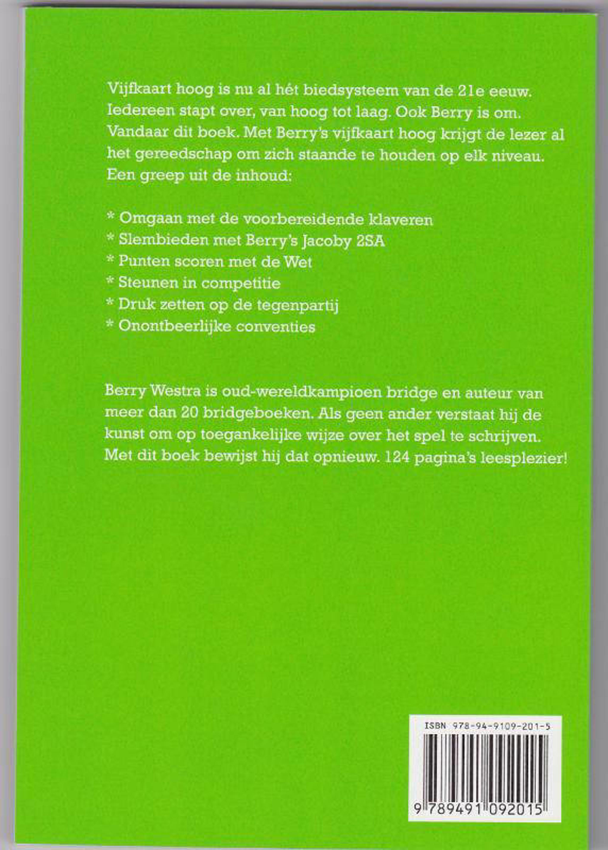 Berry Westra Berry's vijfkaart hoog | wehkamp