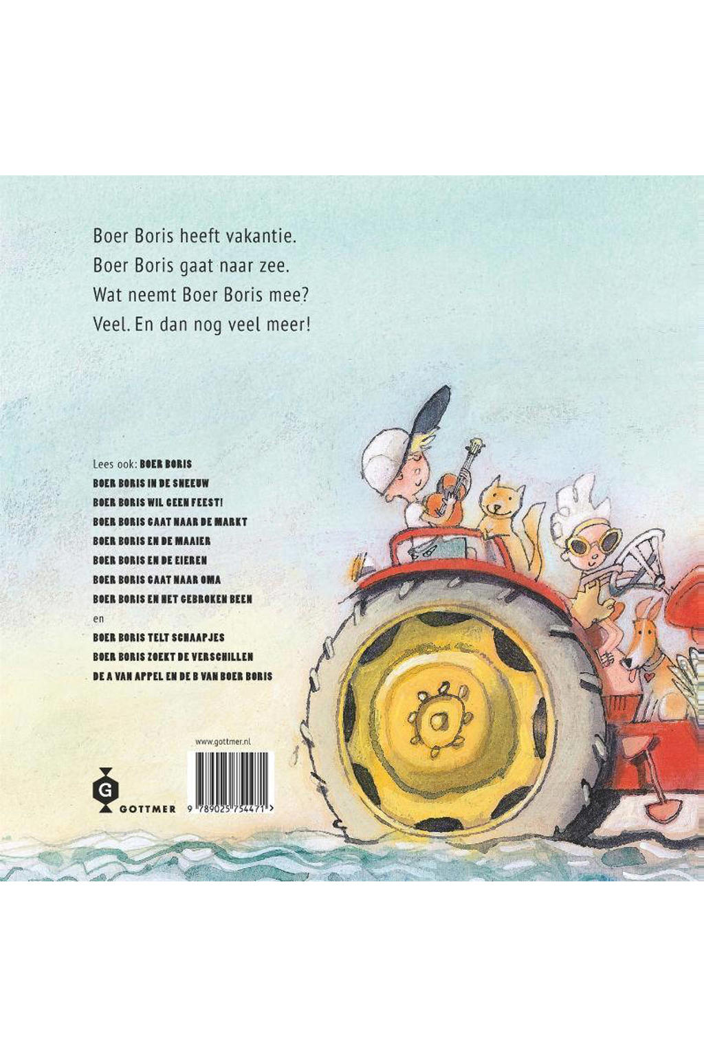 Ted van Lieshout Boer Boris: Boer Boris gaat naar zee | wehkamp