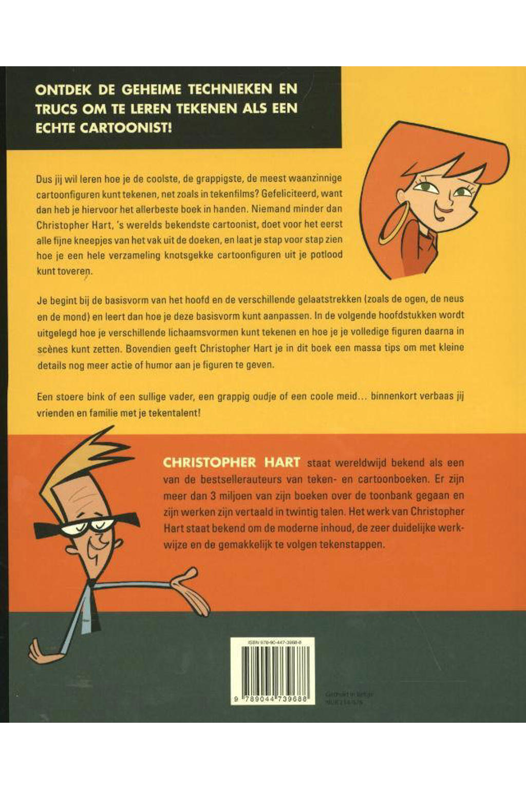 Christopher Hart Cartoons tekenen | wehkamp