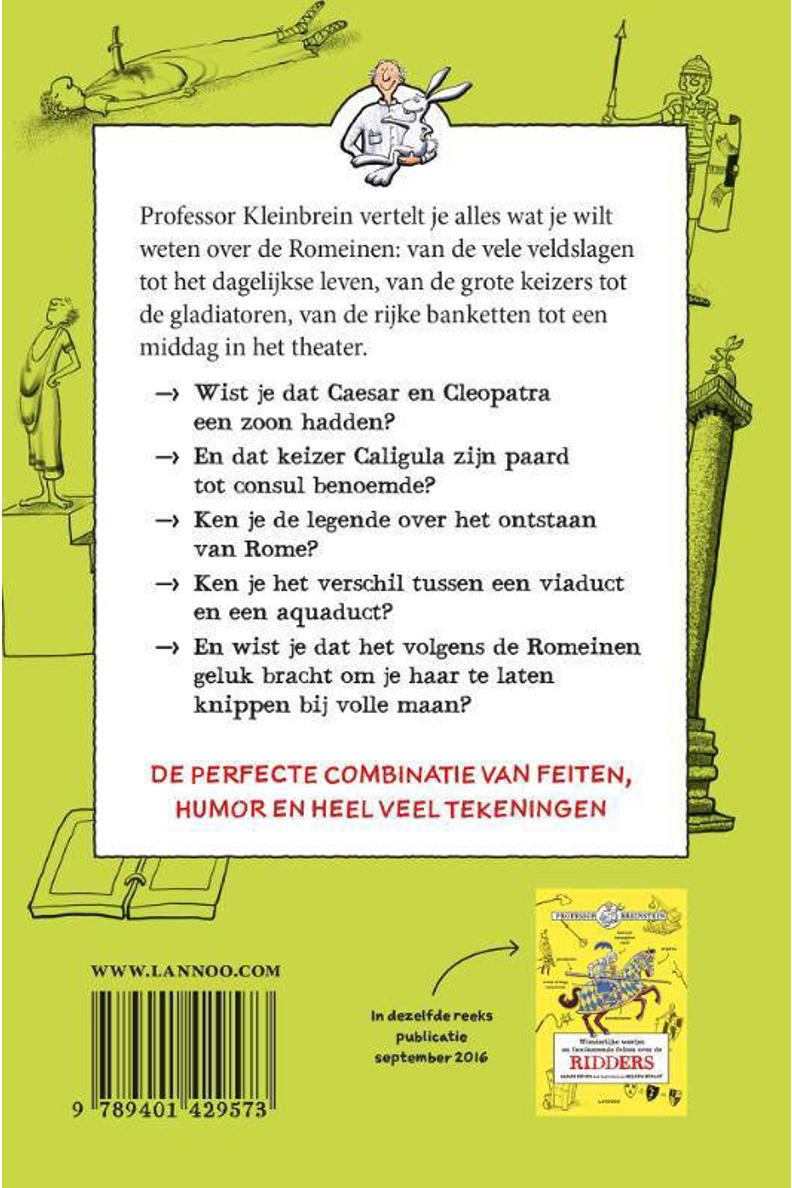 Sarah Devos Professor Kleinbrein: Romeinen | wehkamp