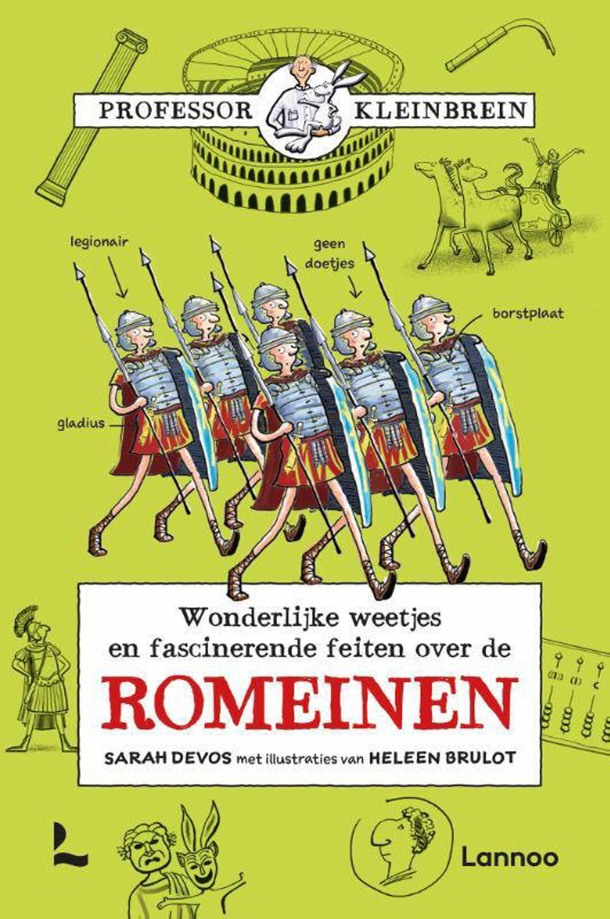 Sarah Devos Professor Kleinbrein: Romeinen | wehkamp