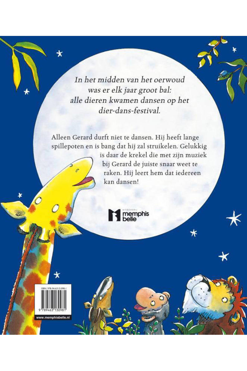 Giles Andreae Een giraf kan niet dansen | wehkamp