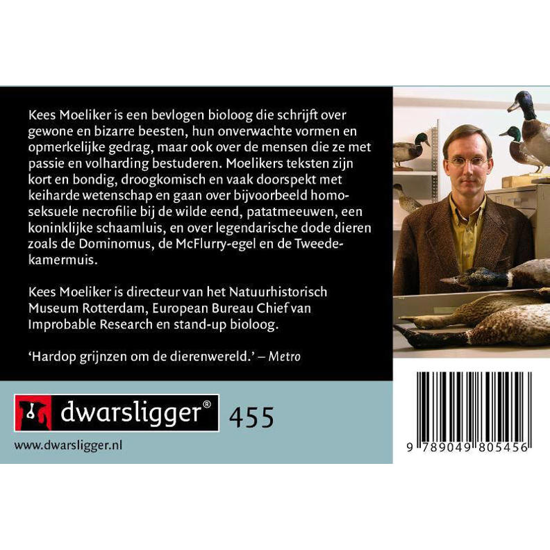 Kees Moeliker De eendenman & de bilnaad van de teek | wehkamp