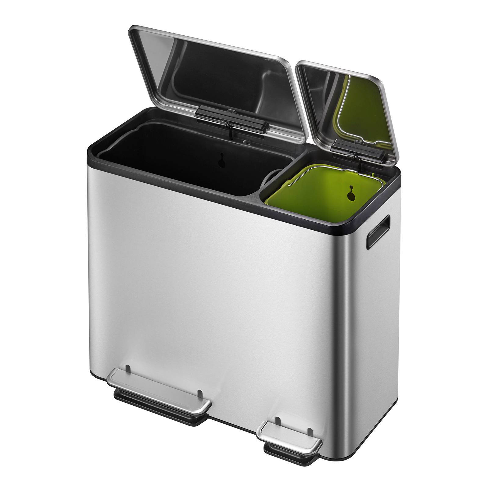 EKO EcoCasa Step Bin pedaalemmer 30+15 liter | wehkamp