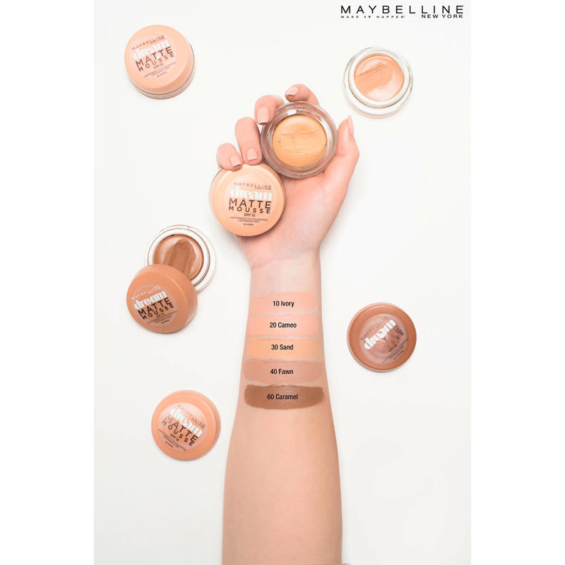 Maybelline New York Dream Matte Mousse foundation - 10 ivory | wehkamp