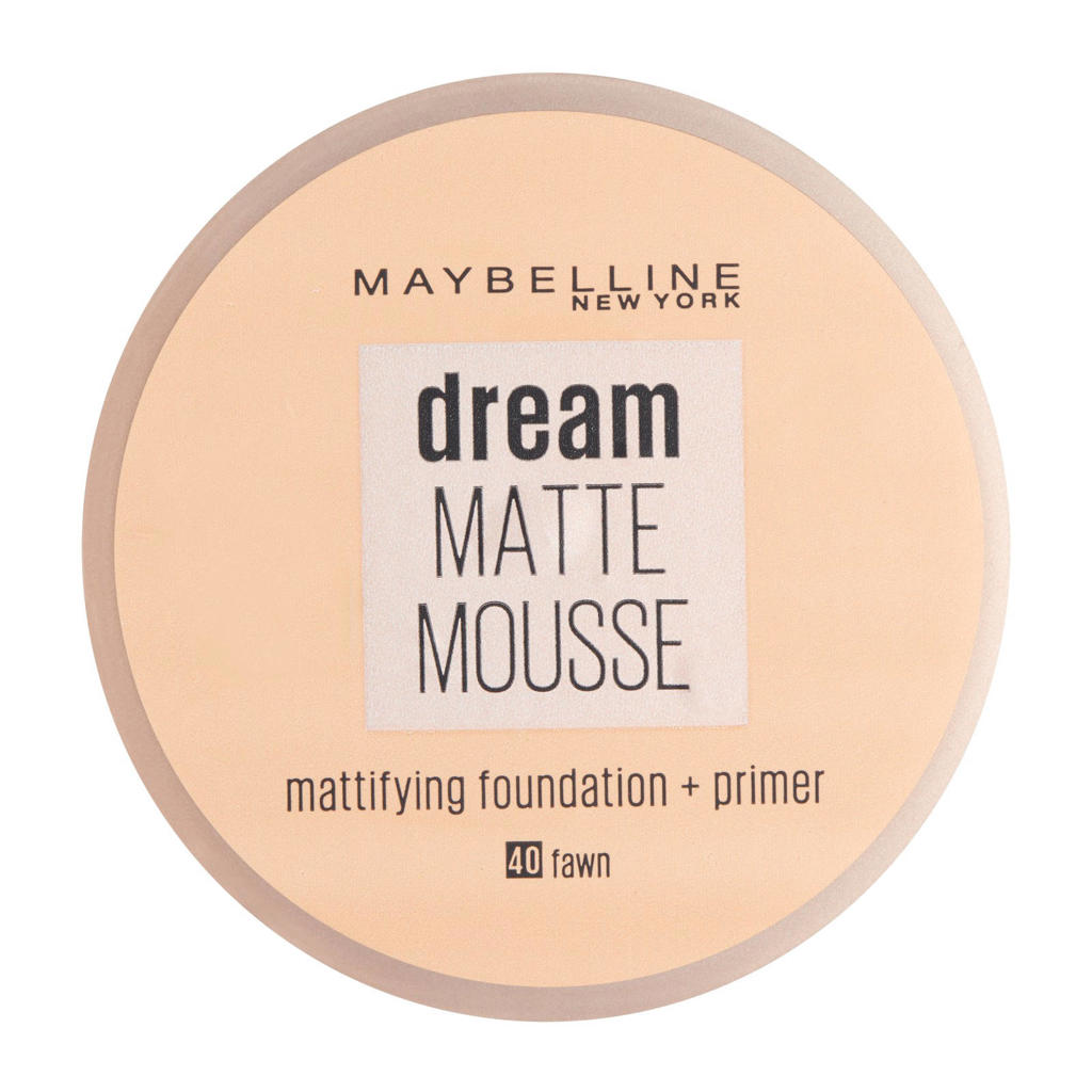 Maybelline New York Dream Matte Mousse foundation - 40 fawn | wehkamp