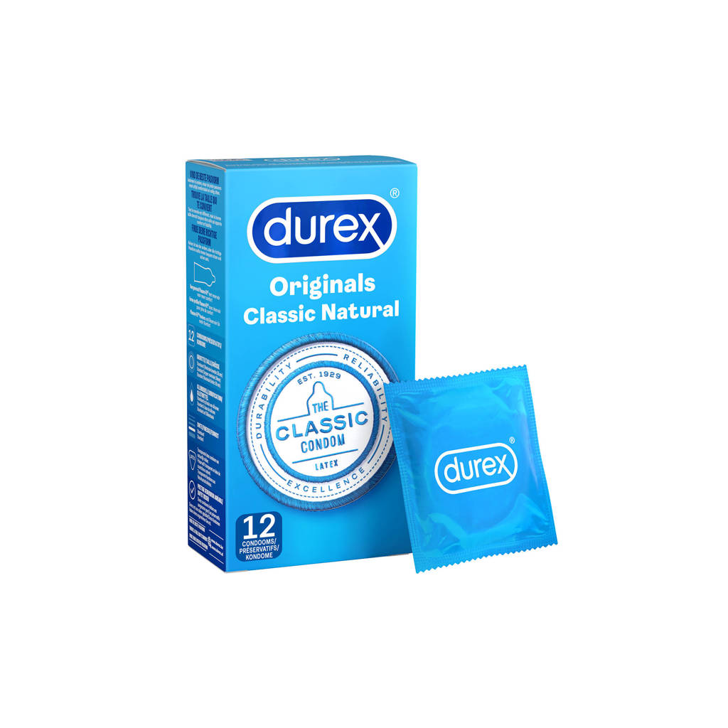 Durex Classic Natural condooms - 12 stuks | wehkamp