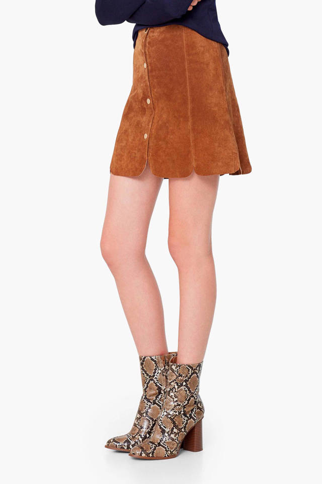 Mango suède rok | wehkamp