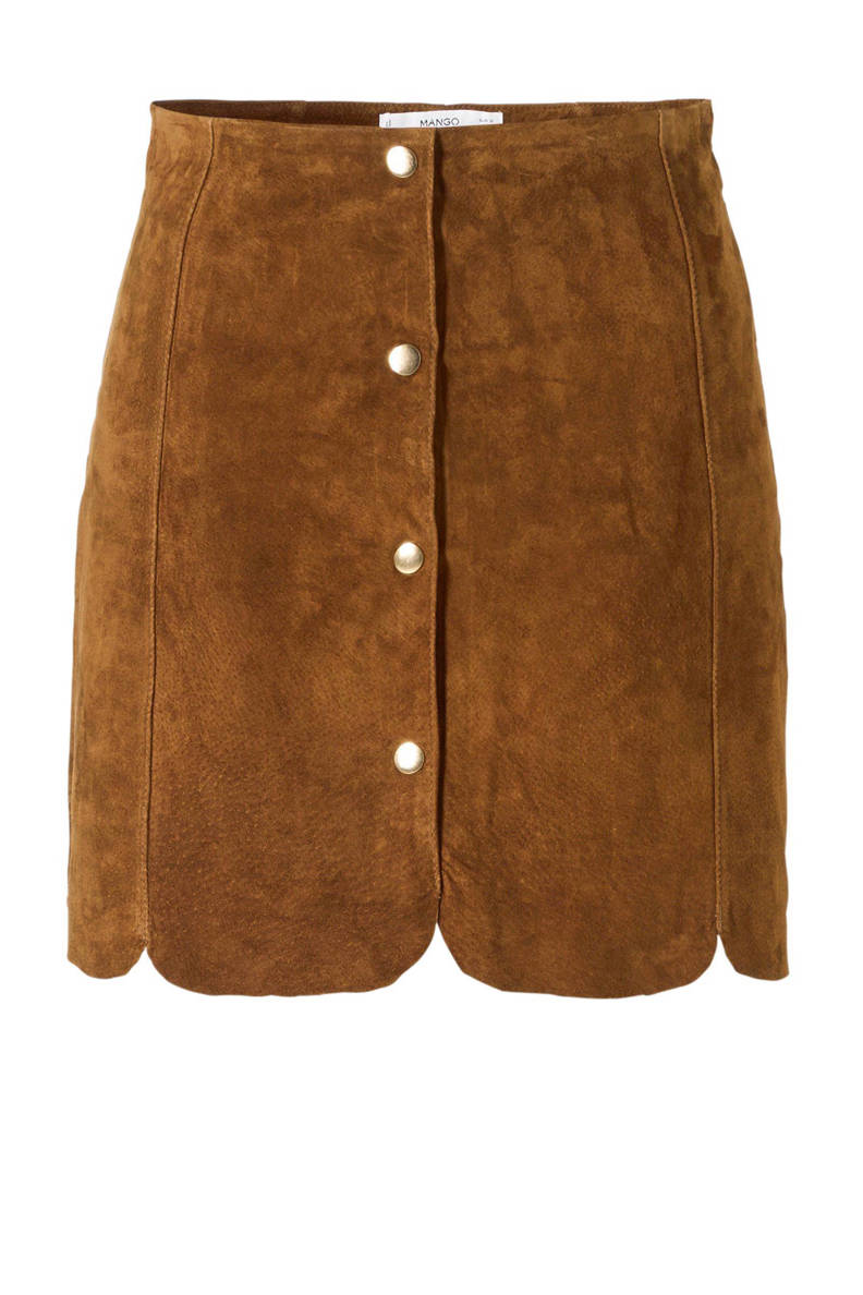 Mango suède rok | wehkamp