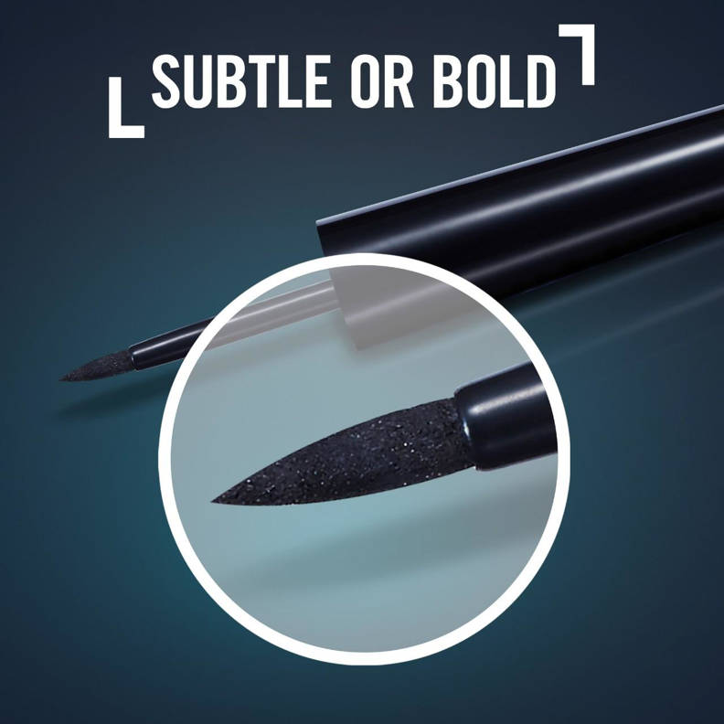 Rimmel London Exaggerate Eyeliner - 01 Black | wehkamp