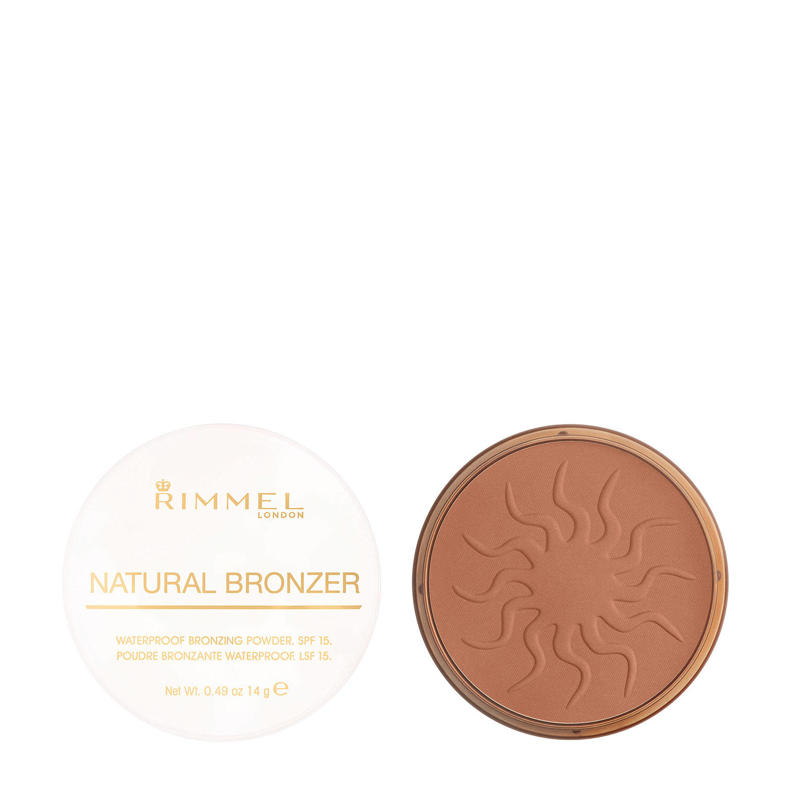 Rimmel London Natural Bronzer Bronzing Powder - 26 Sun Kissed | wehkamp