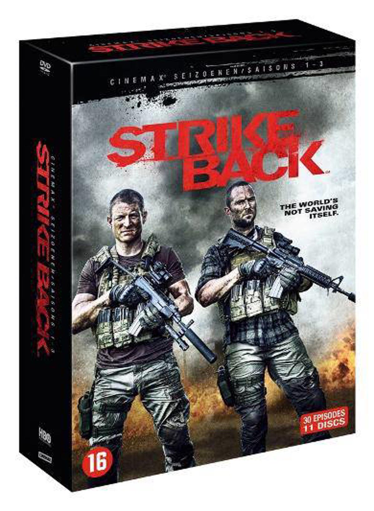 Strike Back - Seizoen 1 - 3 (DVD) | wehkamp