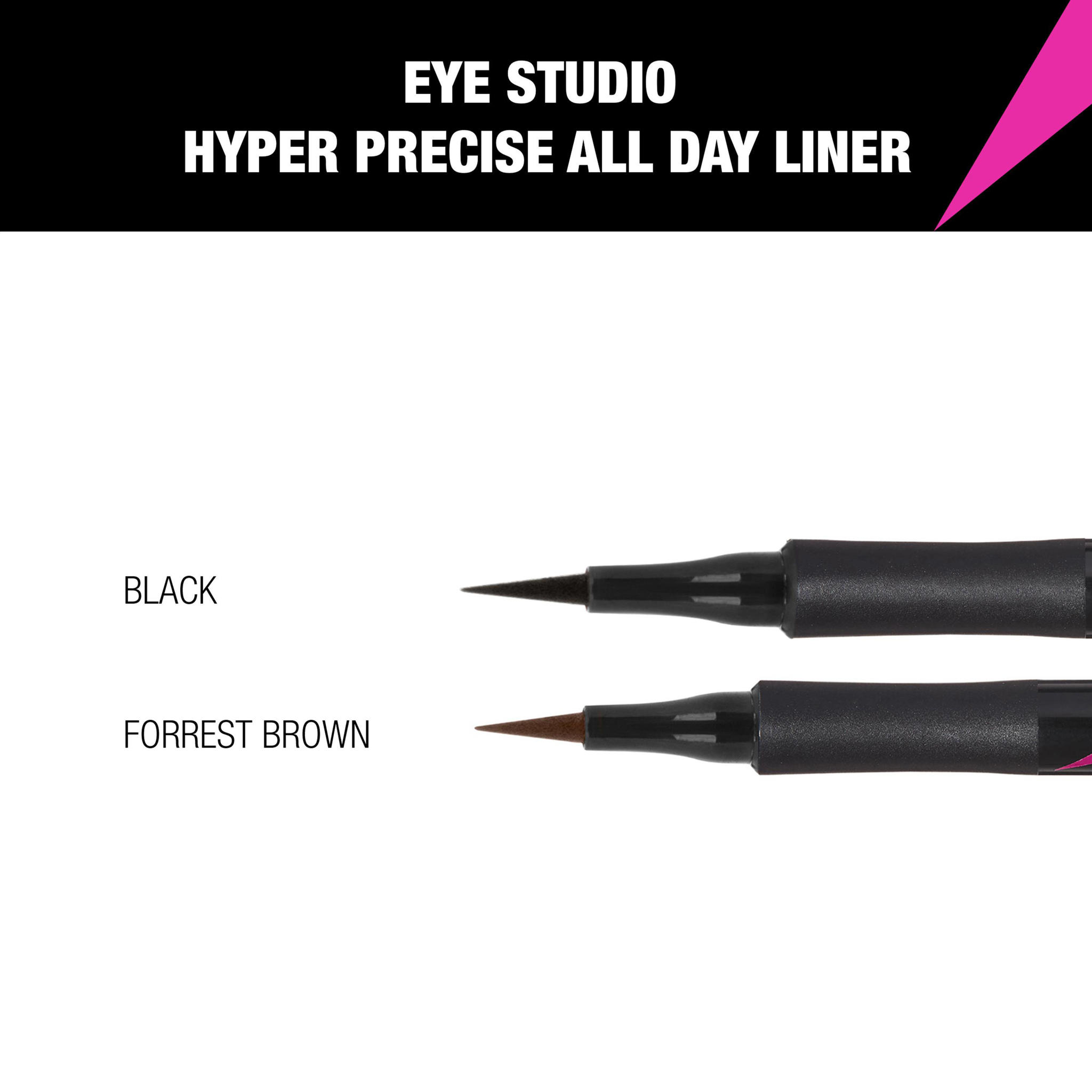 Maybelline New York Hyper Precise All Day Liner eyeliner - 001 Forest ...