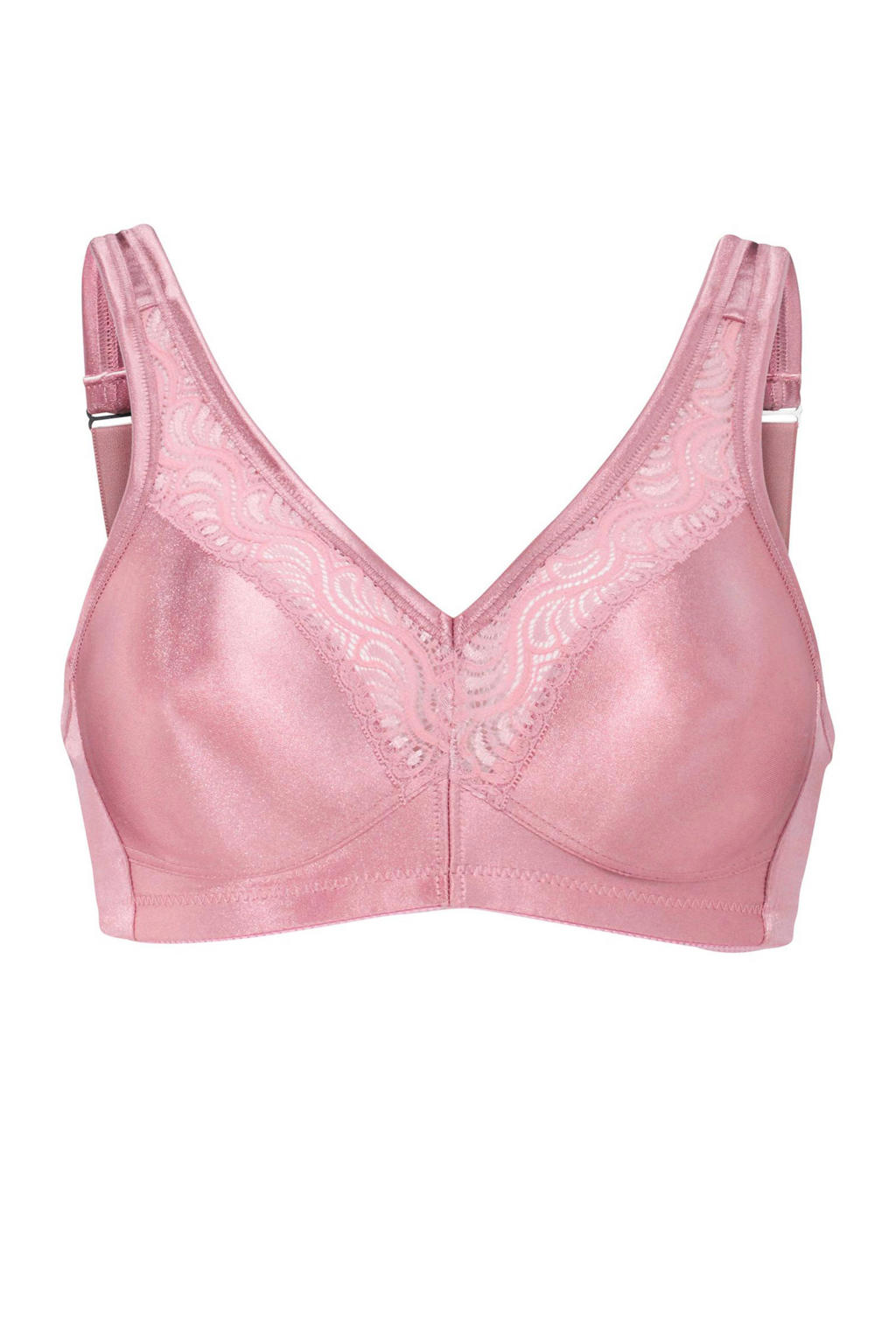 Swegmark voorgevormde bh zonder beugel Stars roze | wehkamp