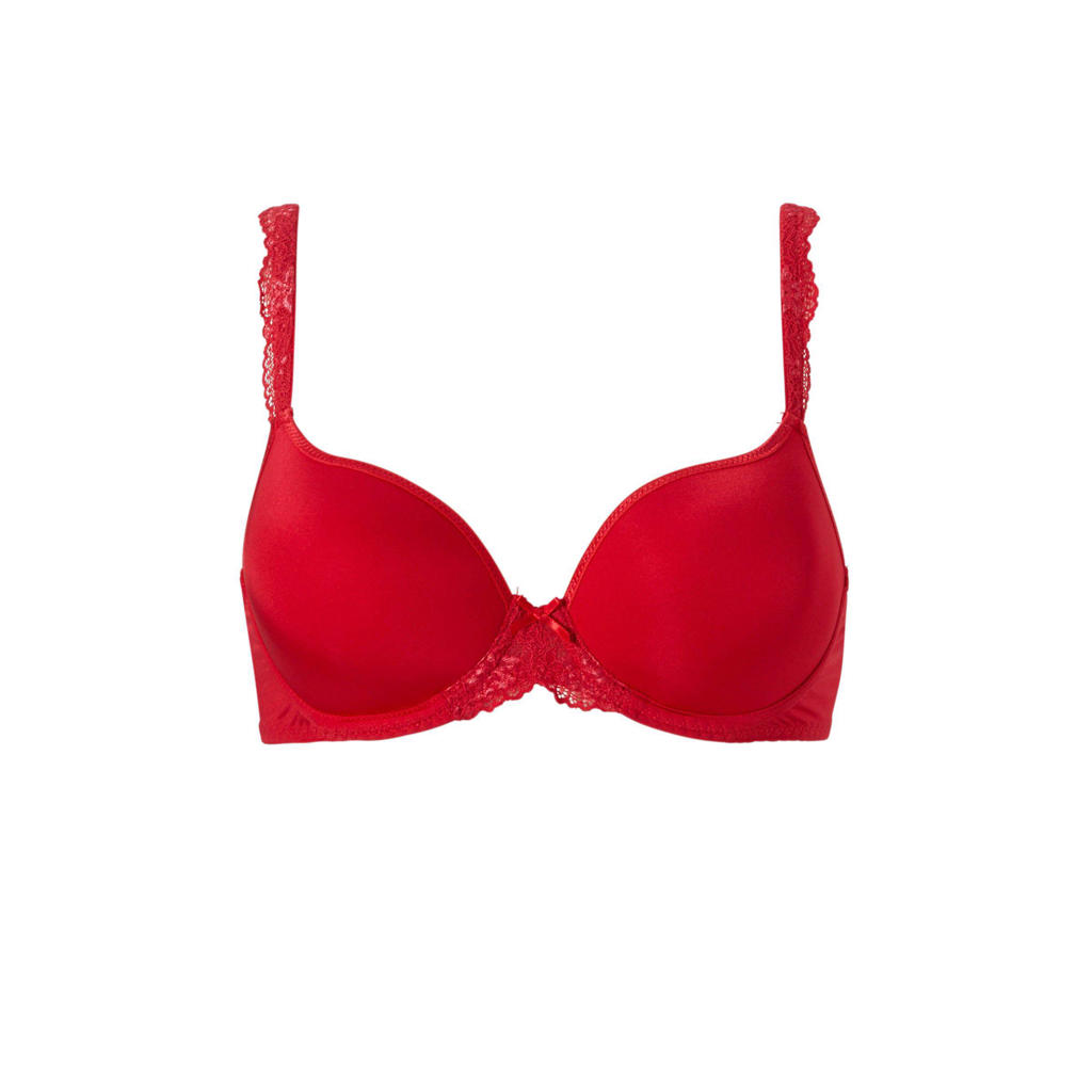 LingaDore voorgevormde beugelbh Daily rood | wehkamp