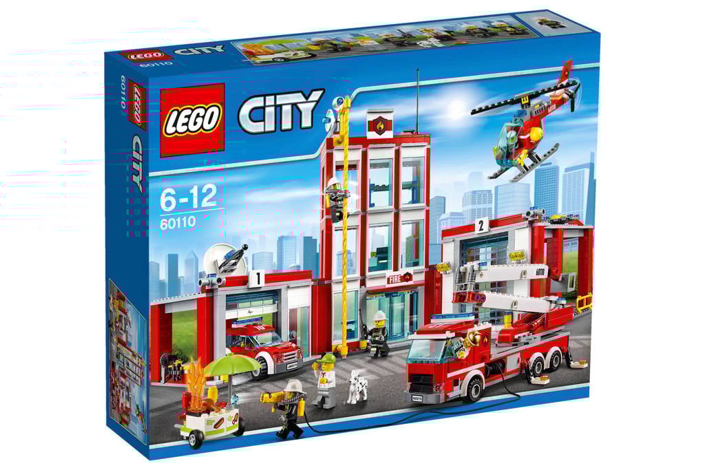 LEGO City brandweerkazerne 60110 | wehkamp