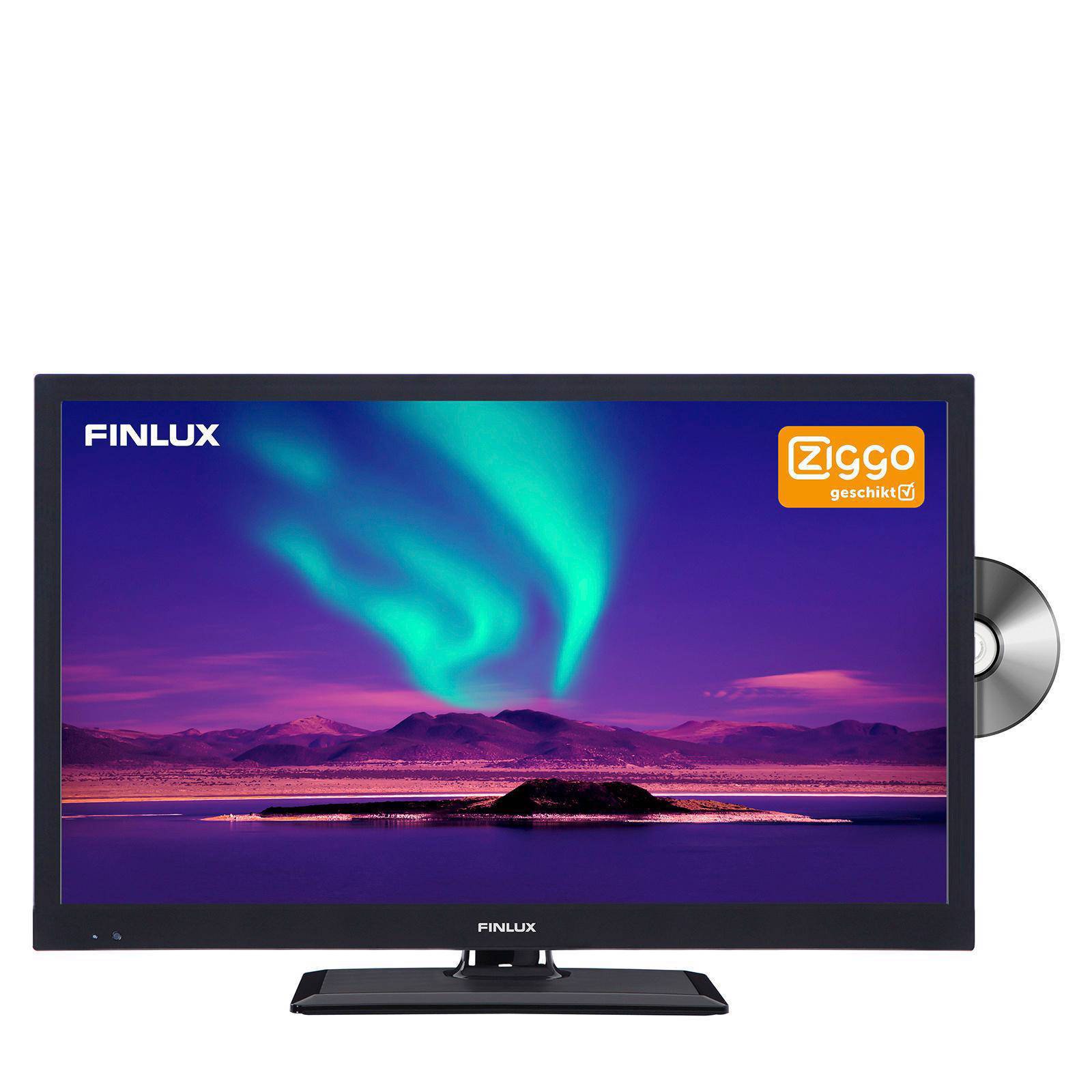 Finlux FLD2222 Full HD LED tv met ingebouwde DVD speler | wehkamp