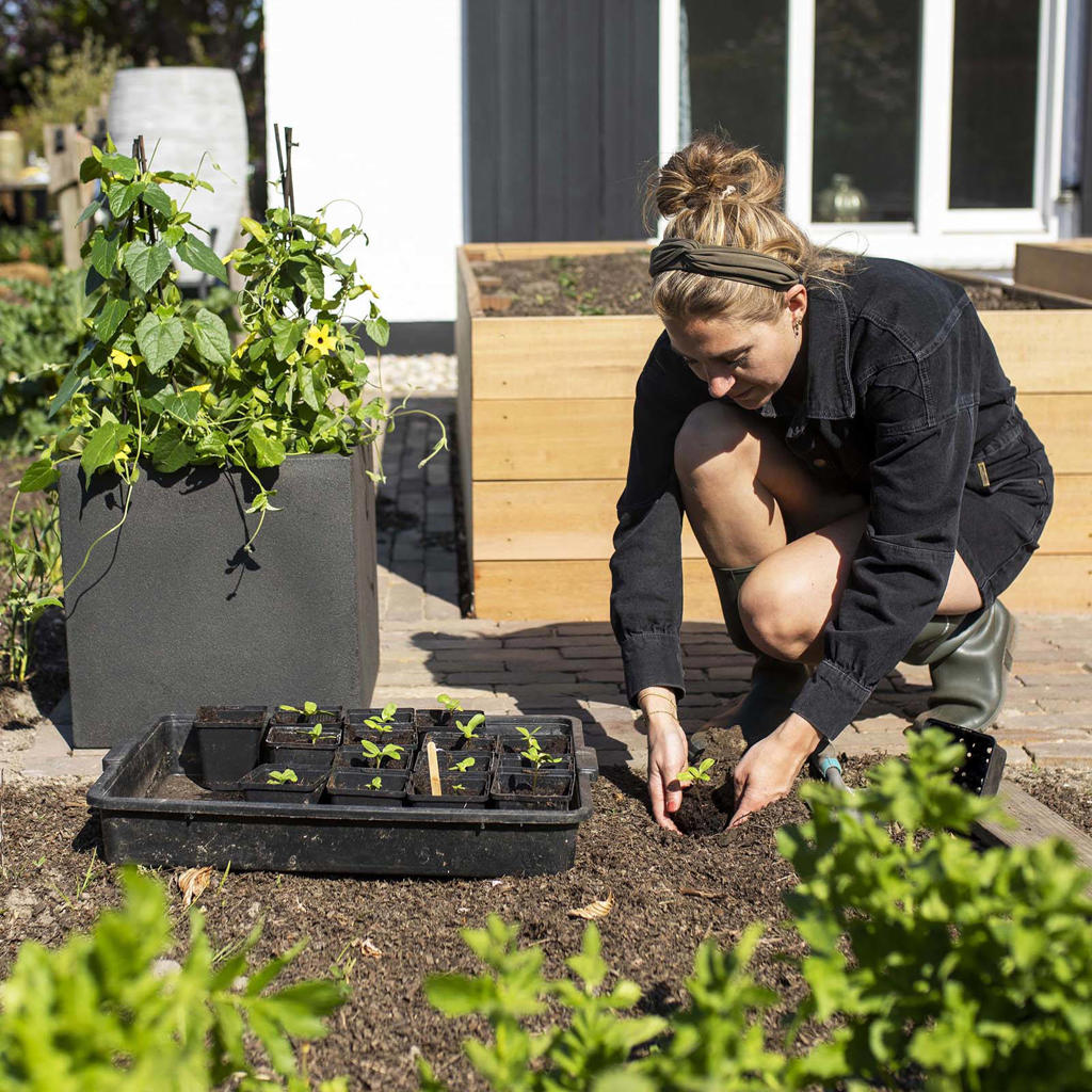 Capi bloempot Urban Smooth (30x30x30 cm) | wehkamp