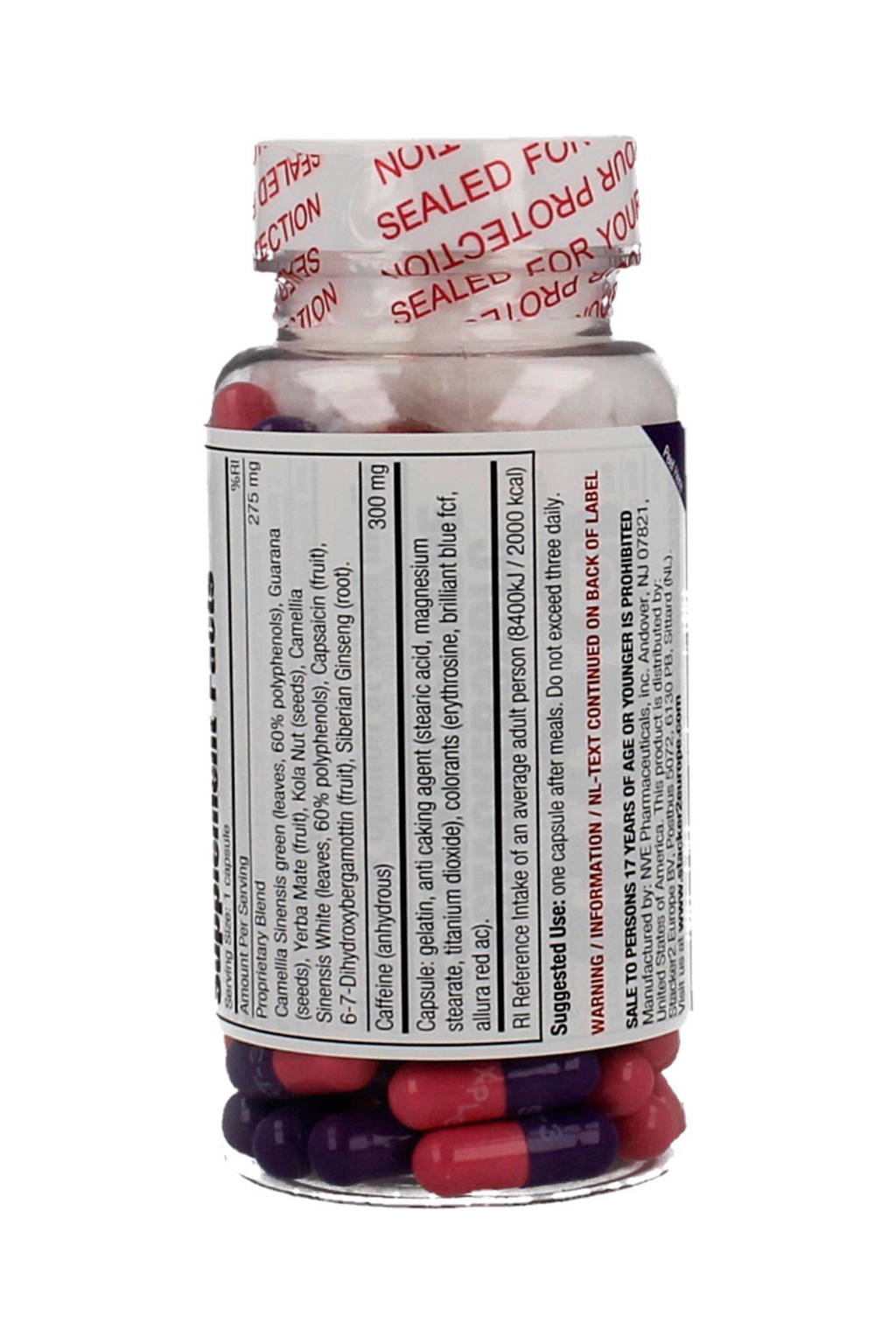 Stacker 3 Vital XPLC Ephedra vrij - 100 capsules | wehkamp