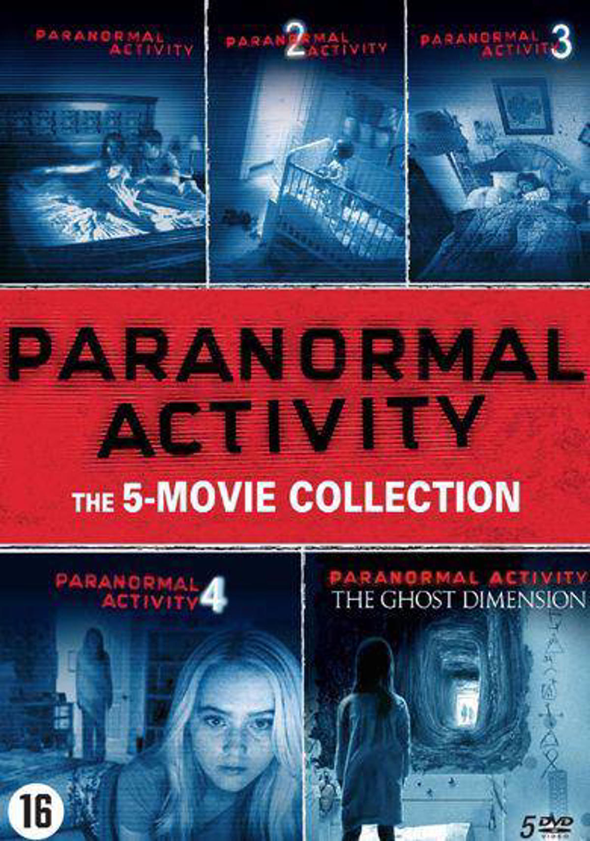 Paranormal activity - The 5 movie collection (DVD) | wehkamp
