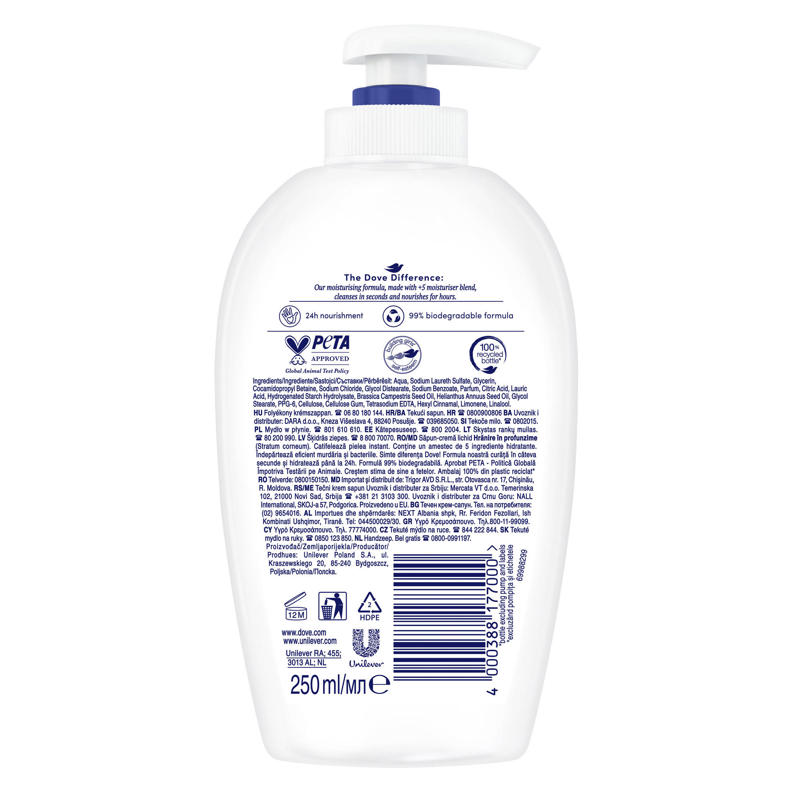 Dove Deeply Nourishing handzeep - 6 x 250 ml | wehkamp
