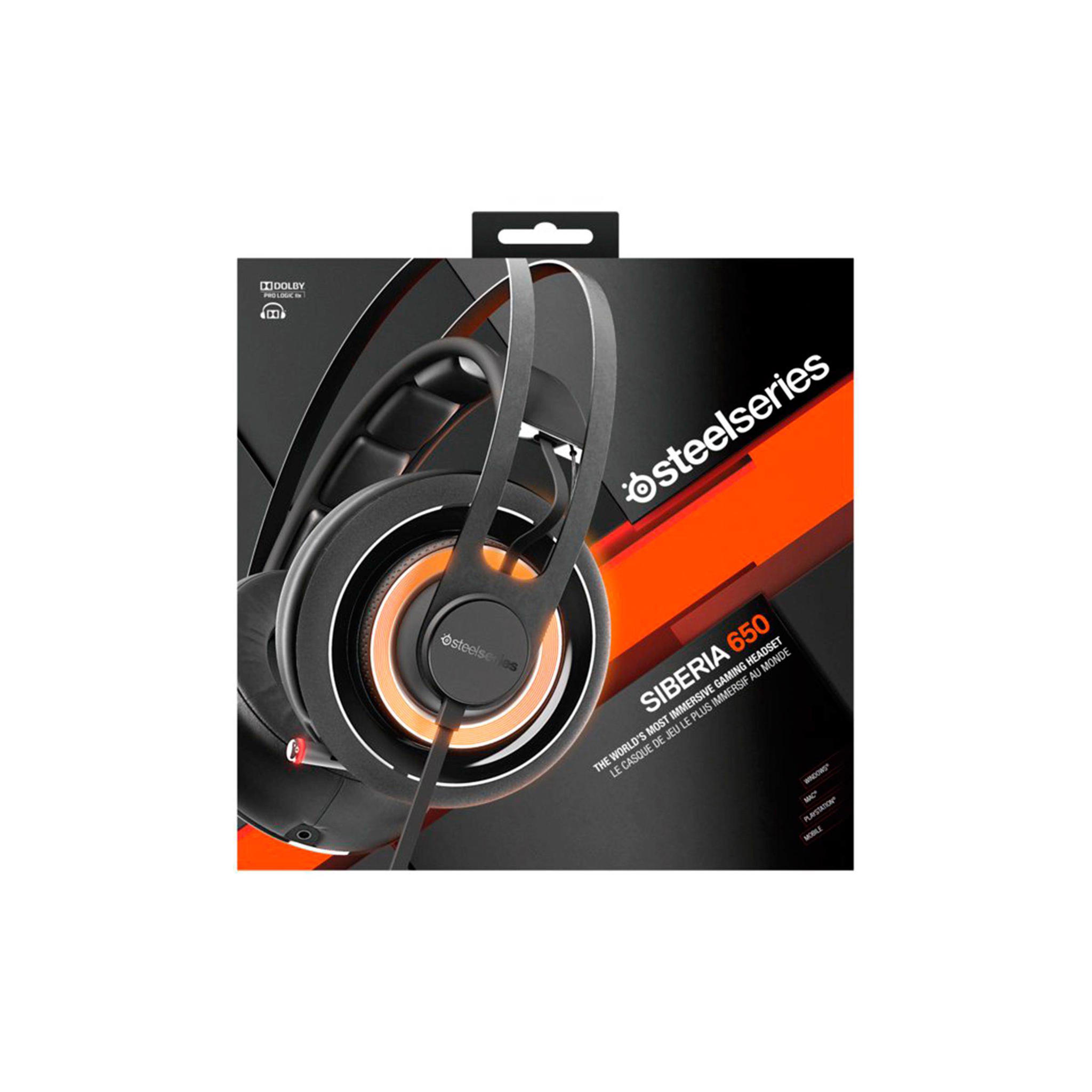 Steelseries 127202 Siberia 650 gaming headset (PS4/PC/Mobile) | wehkamp