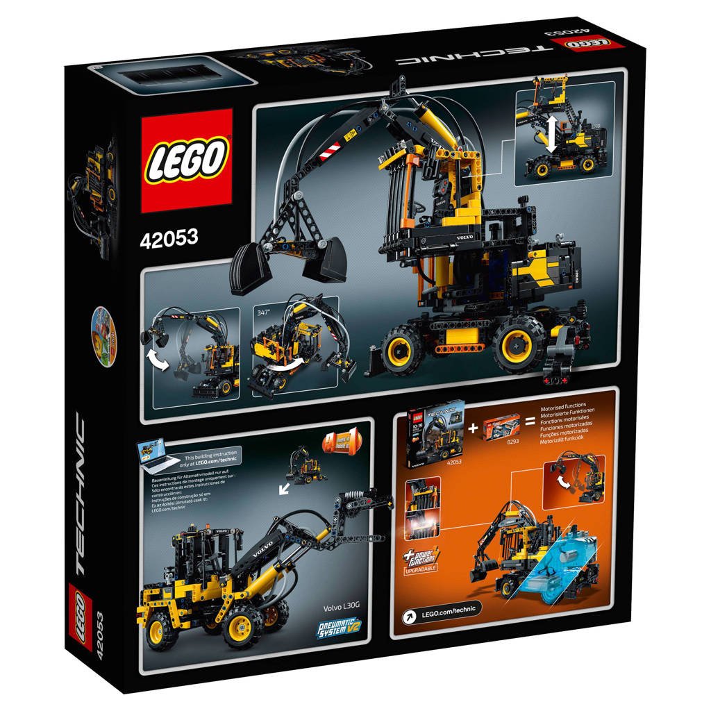 LEGO Technic Volvo EW160E graafmachine 42053 | wehkamp