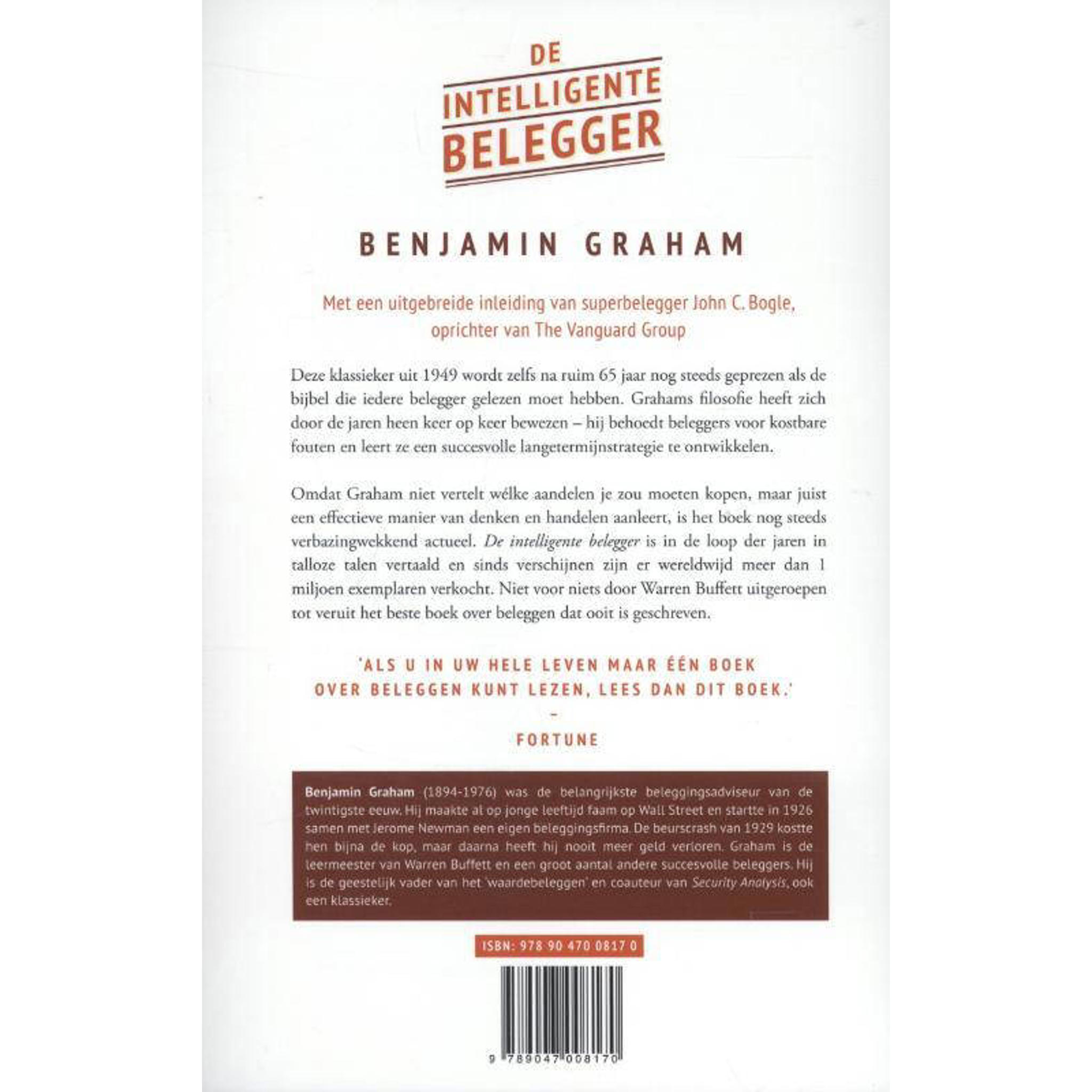 Benjamin Graham De intelligente belegger | wehkamp