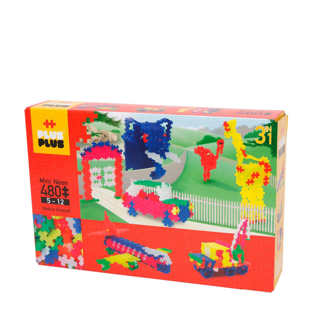 Plus-Plus mini neon 3-in-1 480 stuks | wehkamp