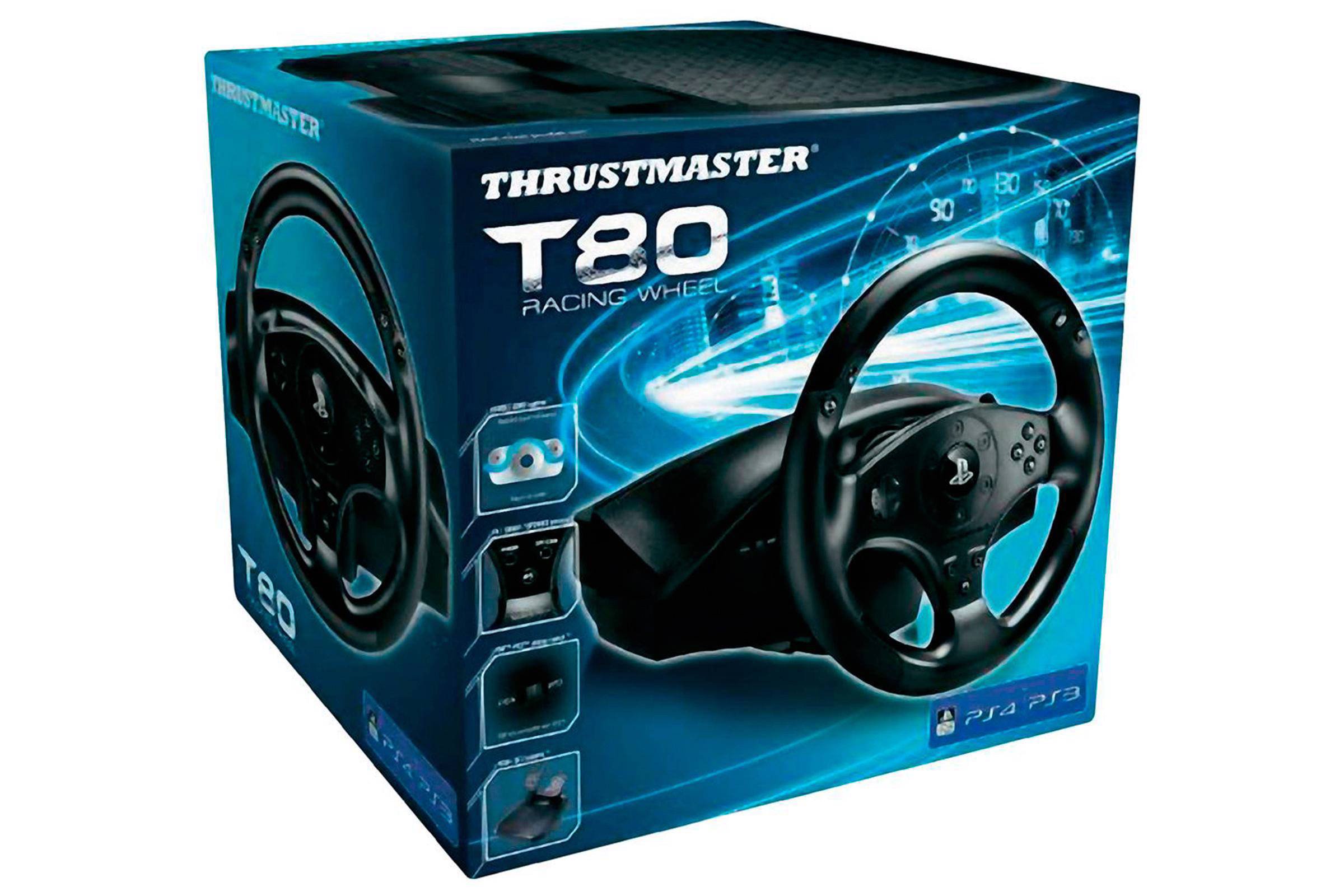 Thrustmaster T80 Racing Wheel (PS4/ PS3) | wehkamp