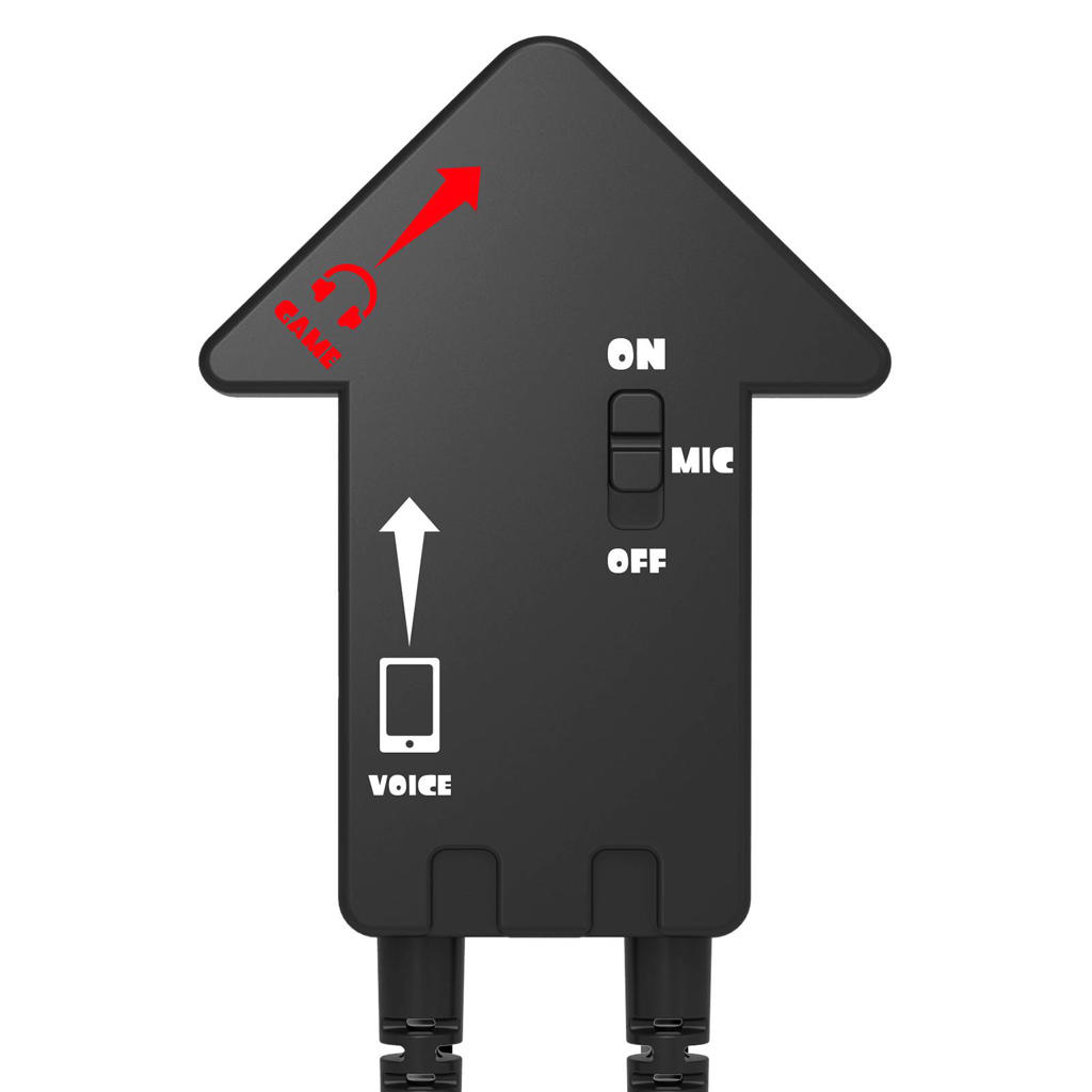 Hori Nintendo Switch Splatoon 2 Splat chat headset | wehkamp