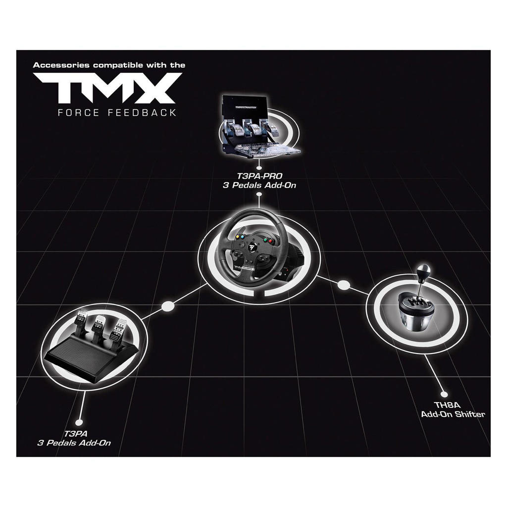 Thrustmaster TMX force feedback racestuur (Xbox One/PC) | wehkamp