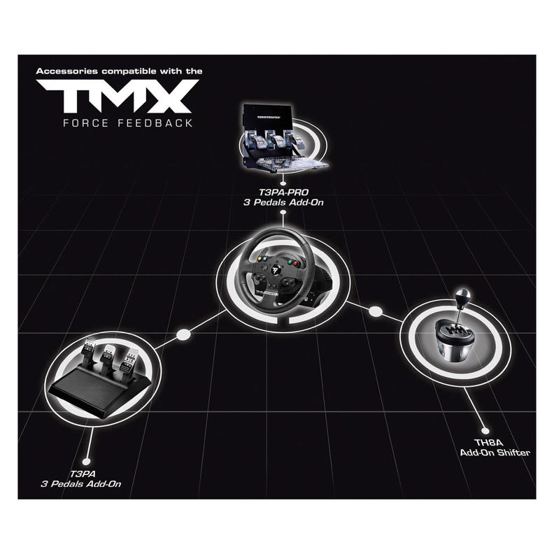 Thrustmaster TMX force feedback racestuur (Xbox One/PC) | wehkamp