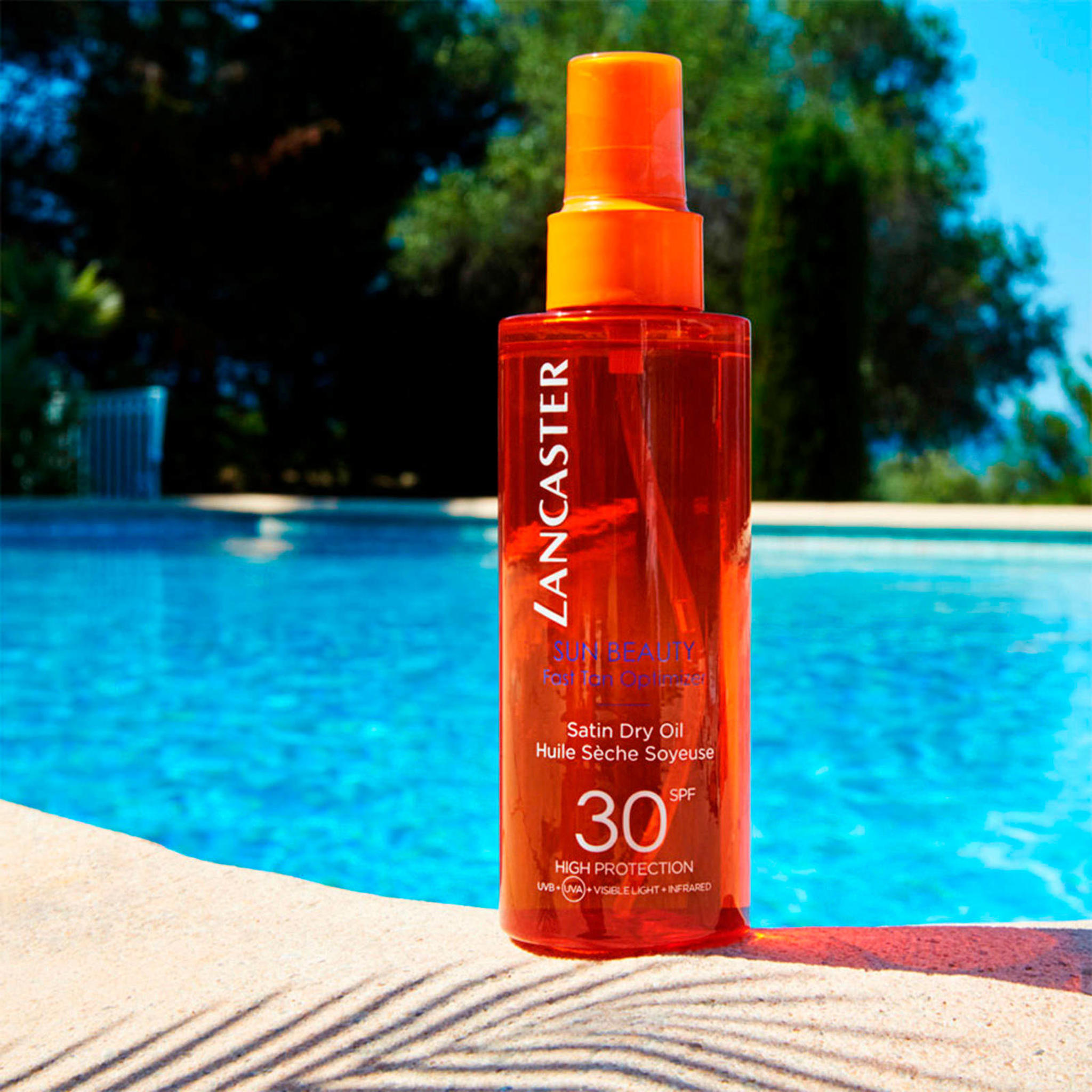 Lancaster Sun Beauty Body - Fast Tan Optimizer Dry Oil SPF30 | wehkamp