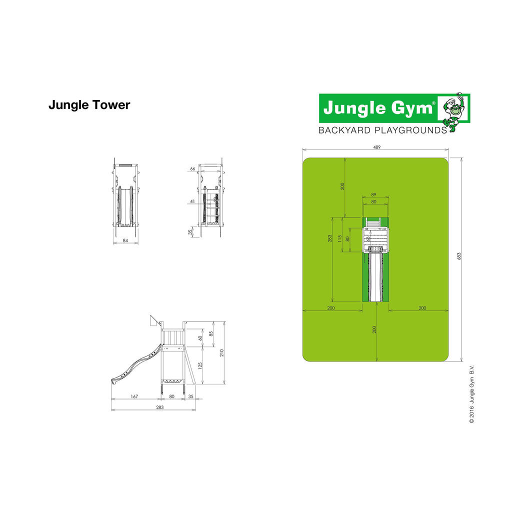 Jungle Gym Tower speeltoestel | wehkamp