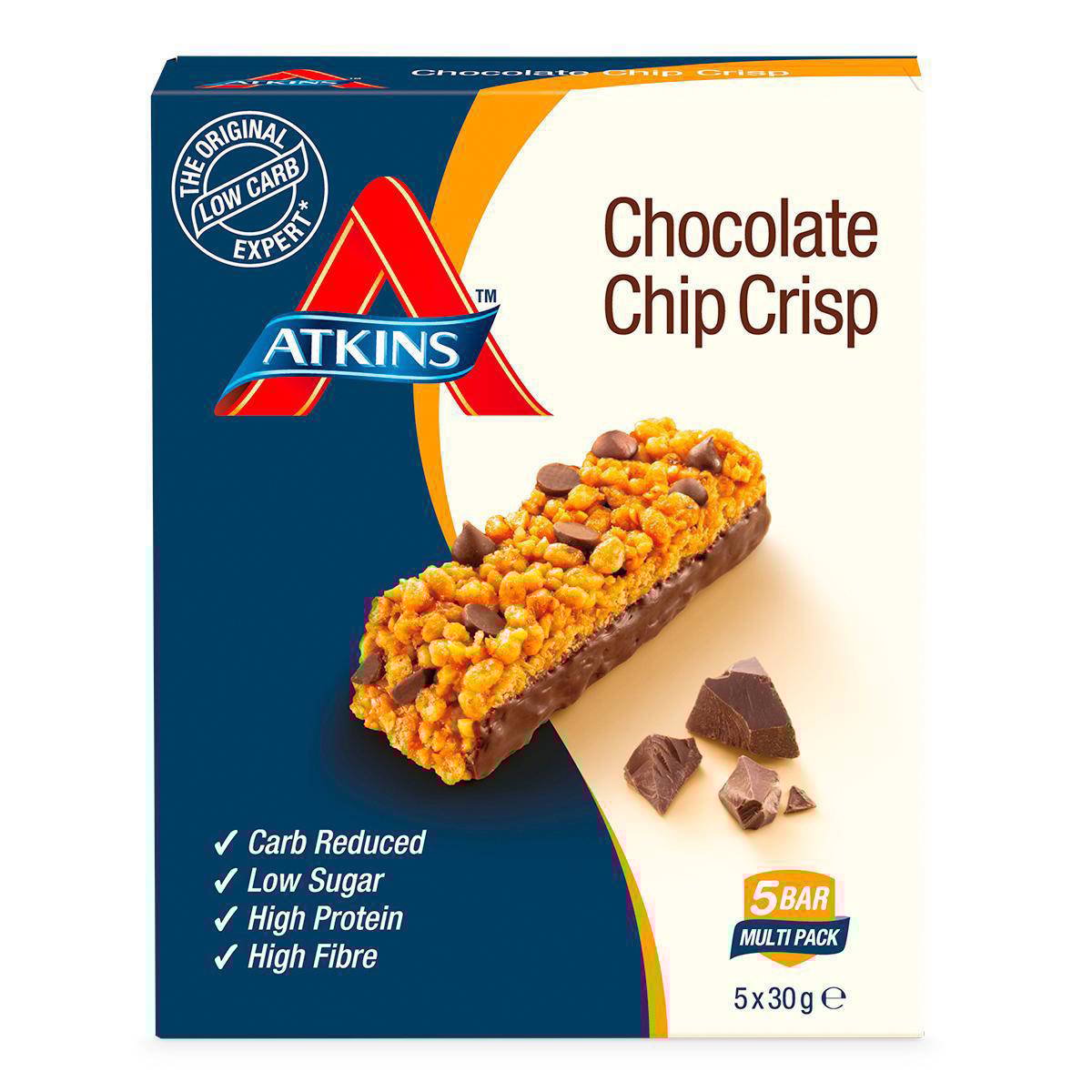 Atkins Chocolate Chip Crisp | wehkamp