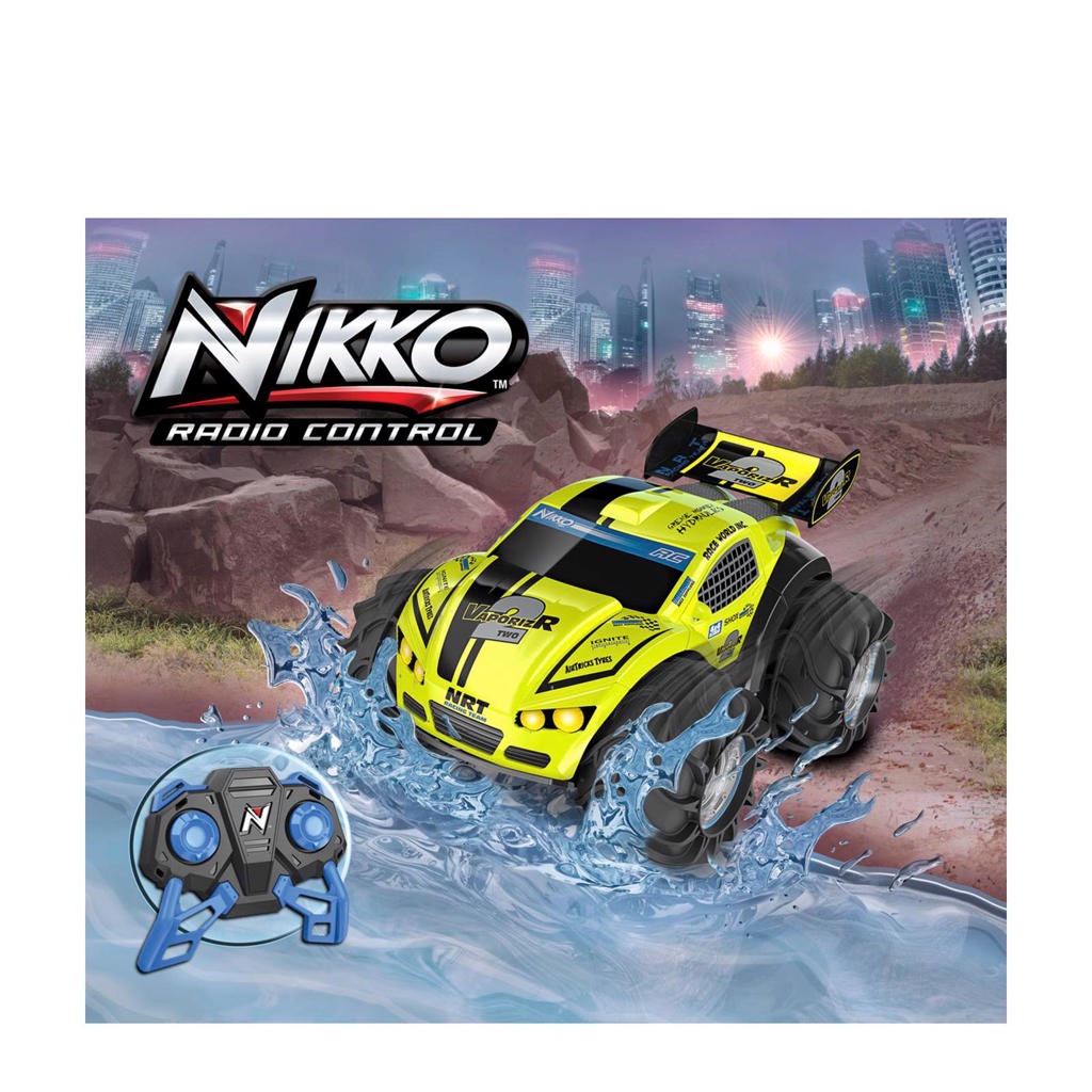 Nikko VaporizR 2 bestuurbare auto neon yellow 1:18 | wehkamp