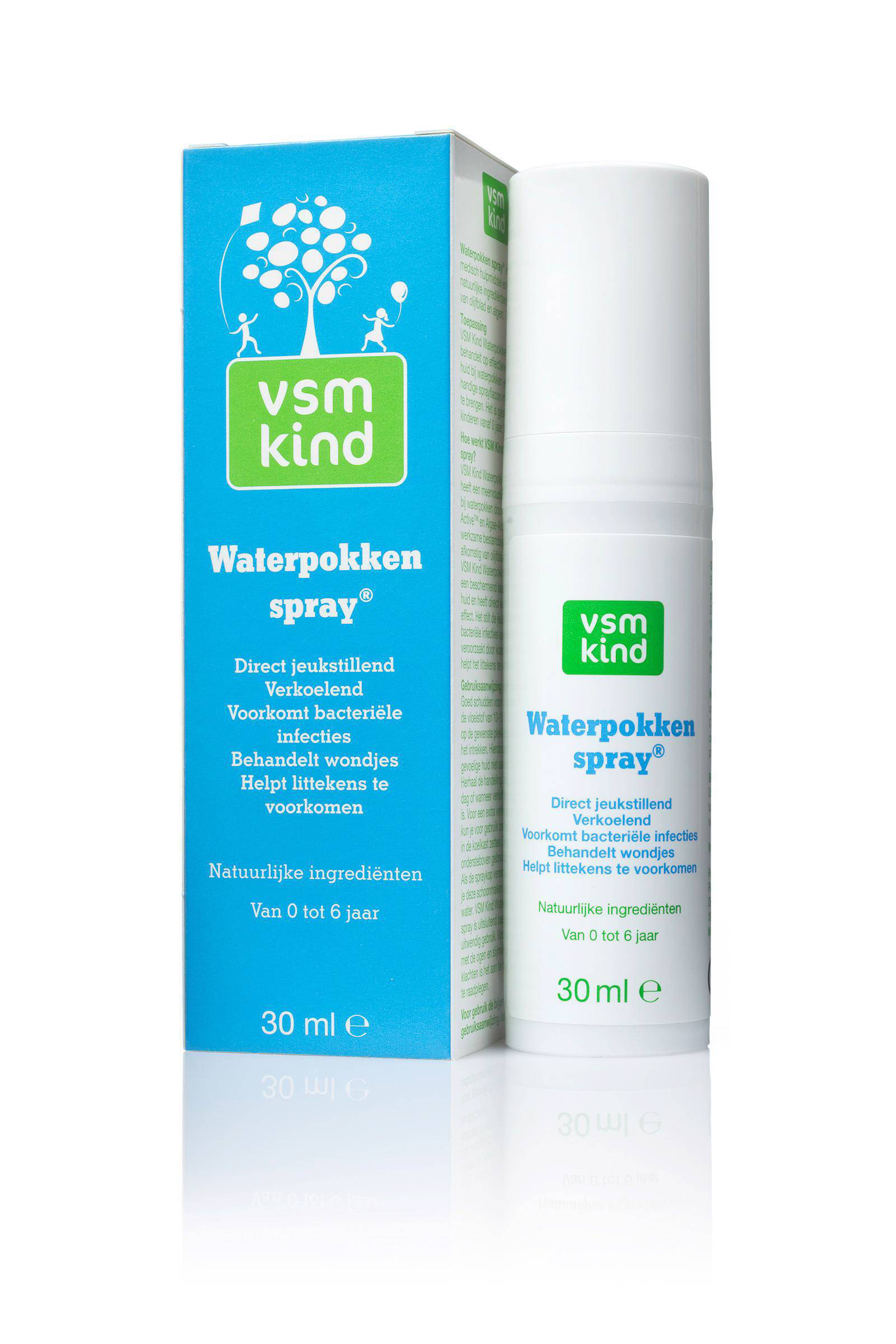 VSM Kind Waterpokken spray 0-6 jaar - 30 ml | wehkamp